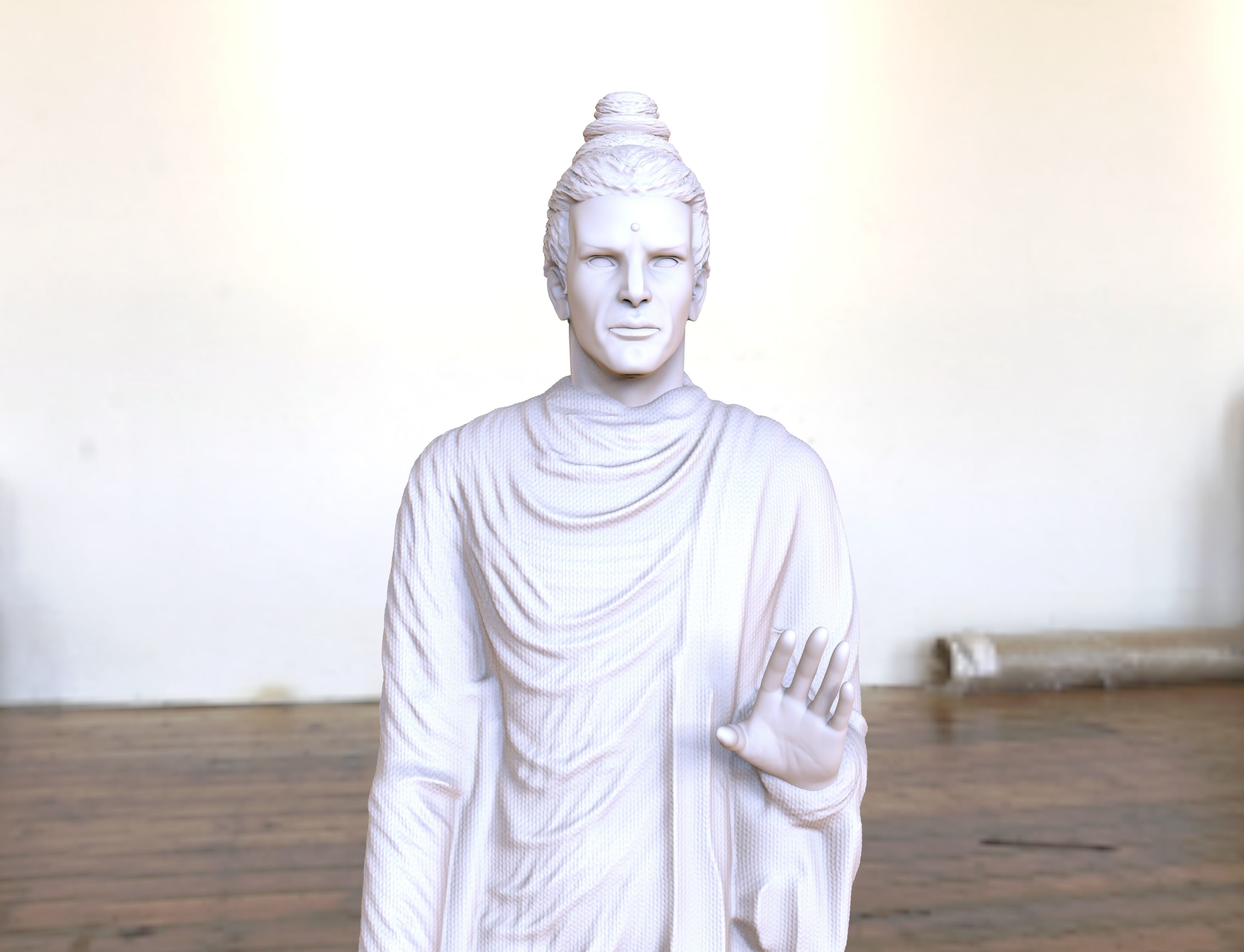 Buddha Dharma 3D model 3D model 3D printable | CGTrader