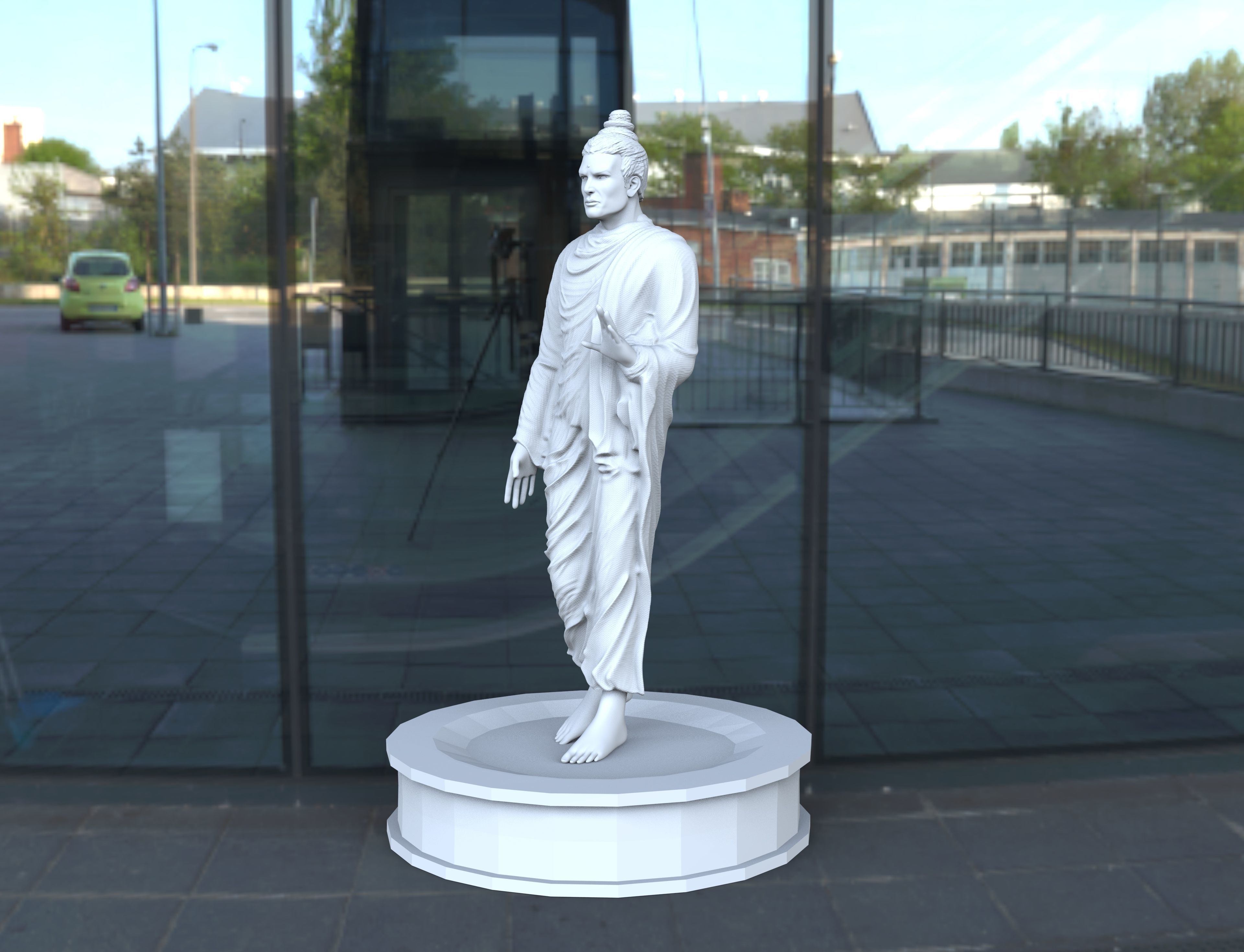 Buddha Dharma 3D model 3D model 3D printable | CGTrader