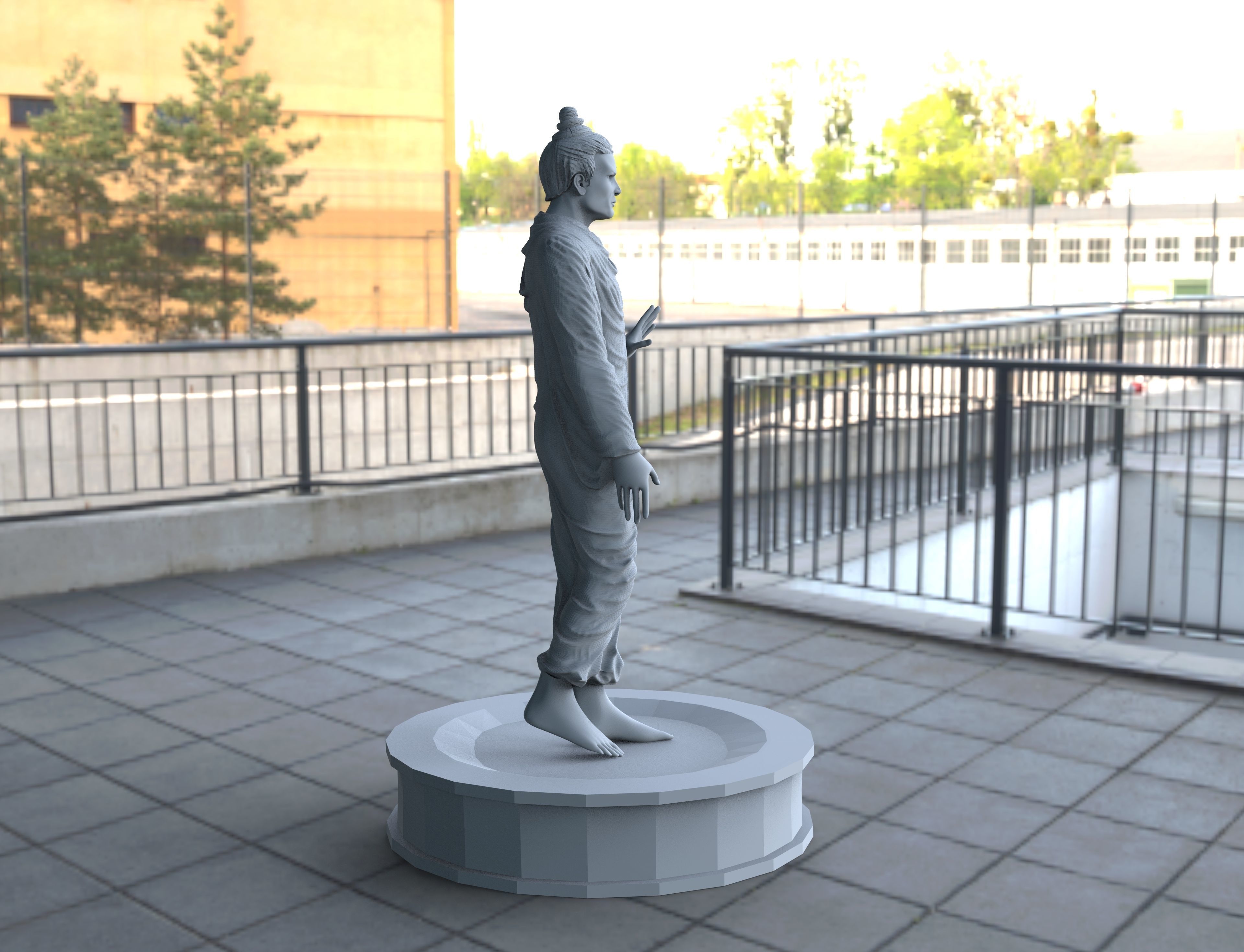 Buddha Dharma 3D model 3D model 3D printable | CGTrader