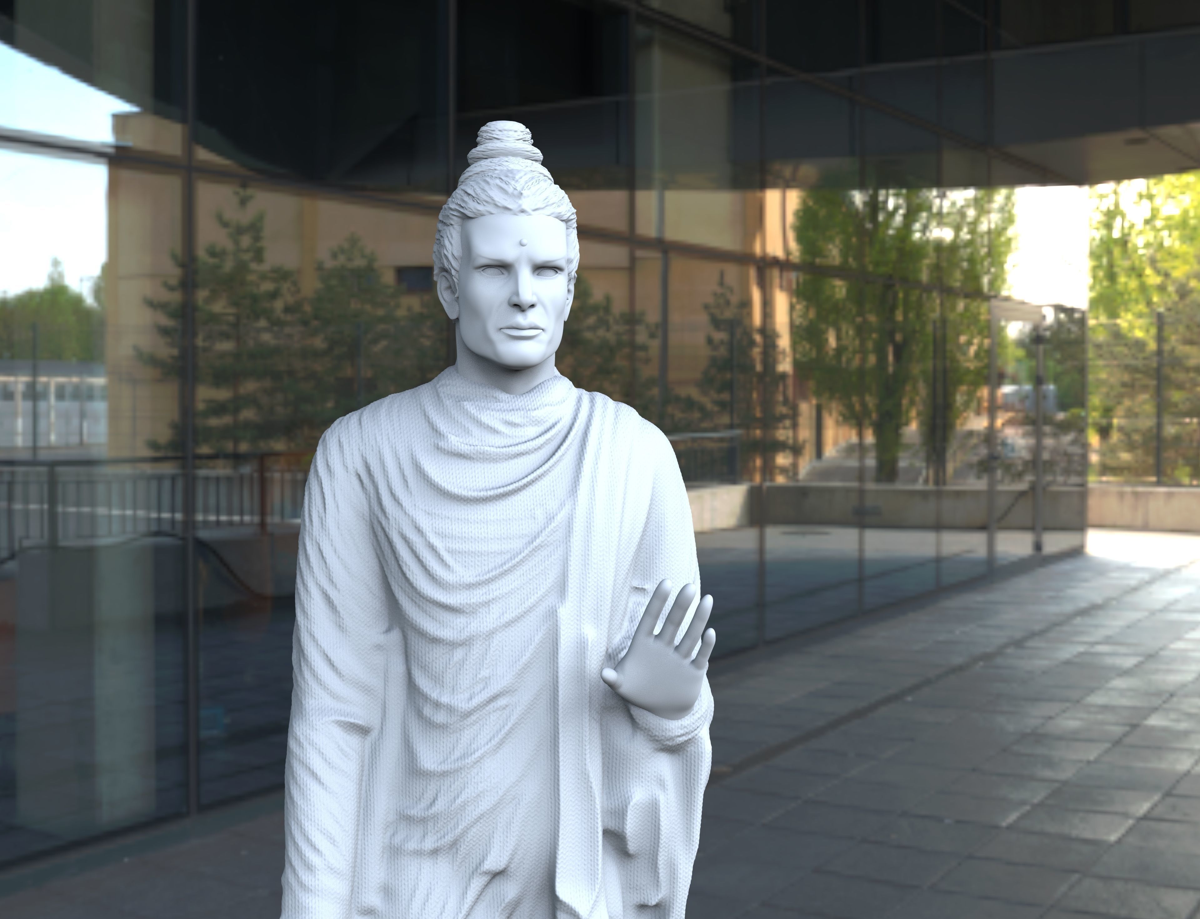 Buddha Dharma 3D model 3D model 3D printable | CGTrader