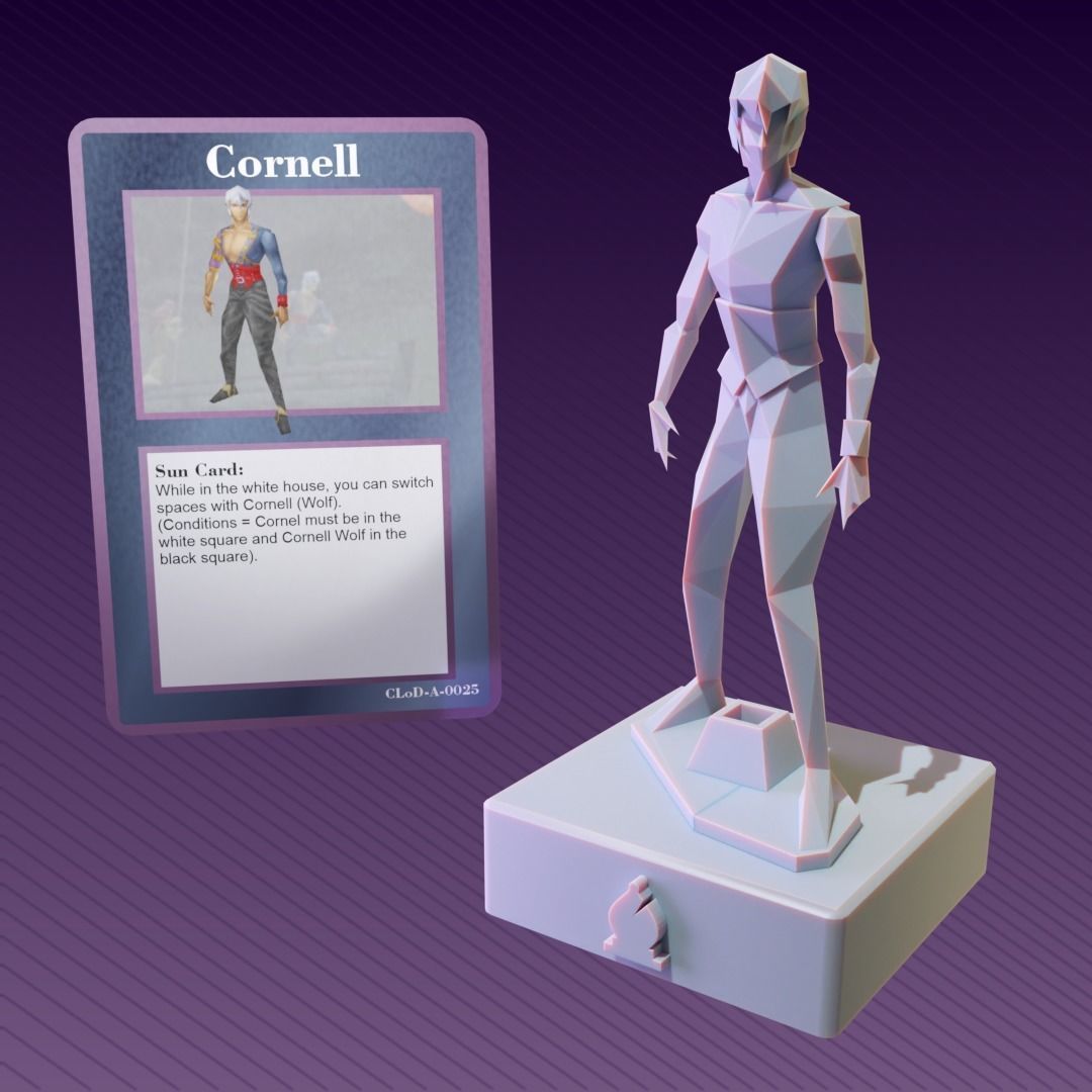 Castlevania LoD Cornell Chess Pack free 3D model 3D printable | CGTrader