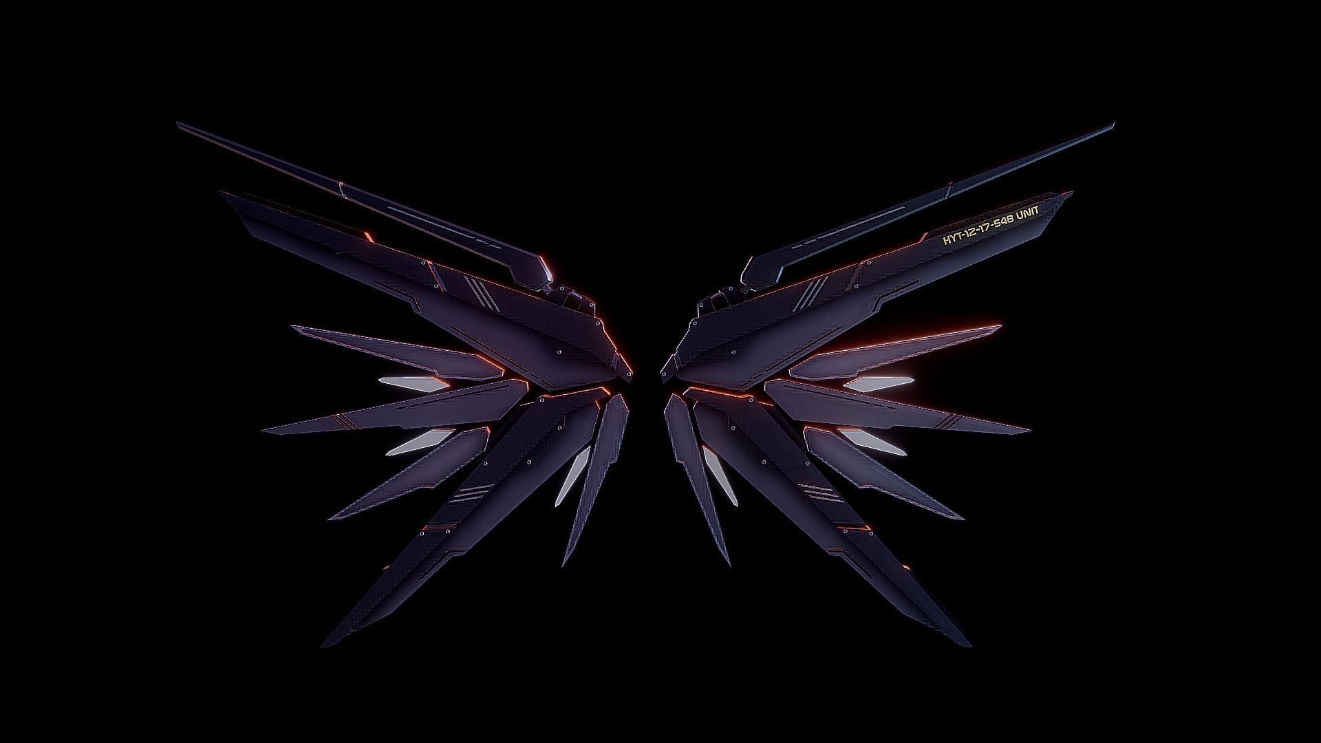 3D model Robot Wings VR / AR / low-poly | CGTrader