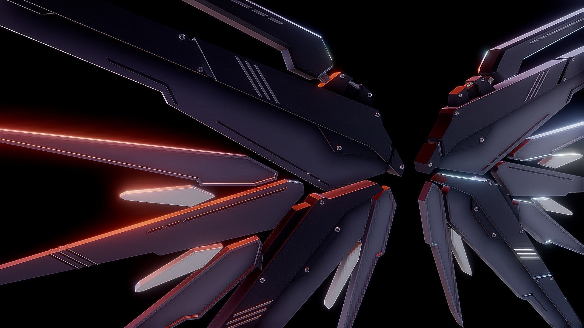 3D model Robot Wings VR / AR / low-poly | CGTrader