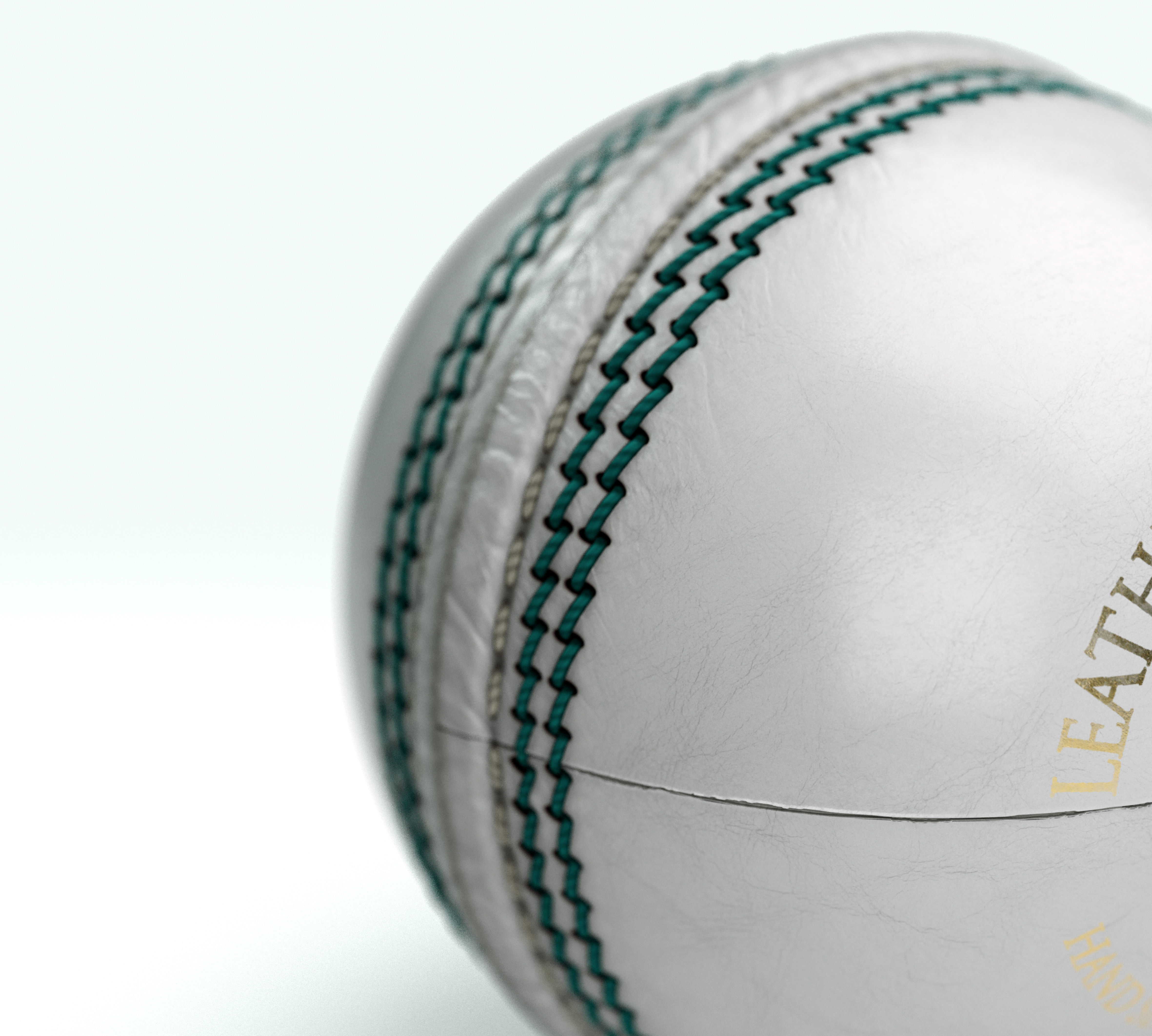 Cricket Ball White 3D model | CGTrader