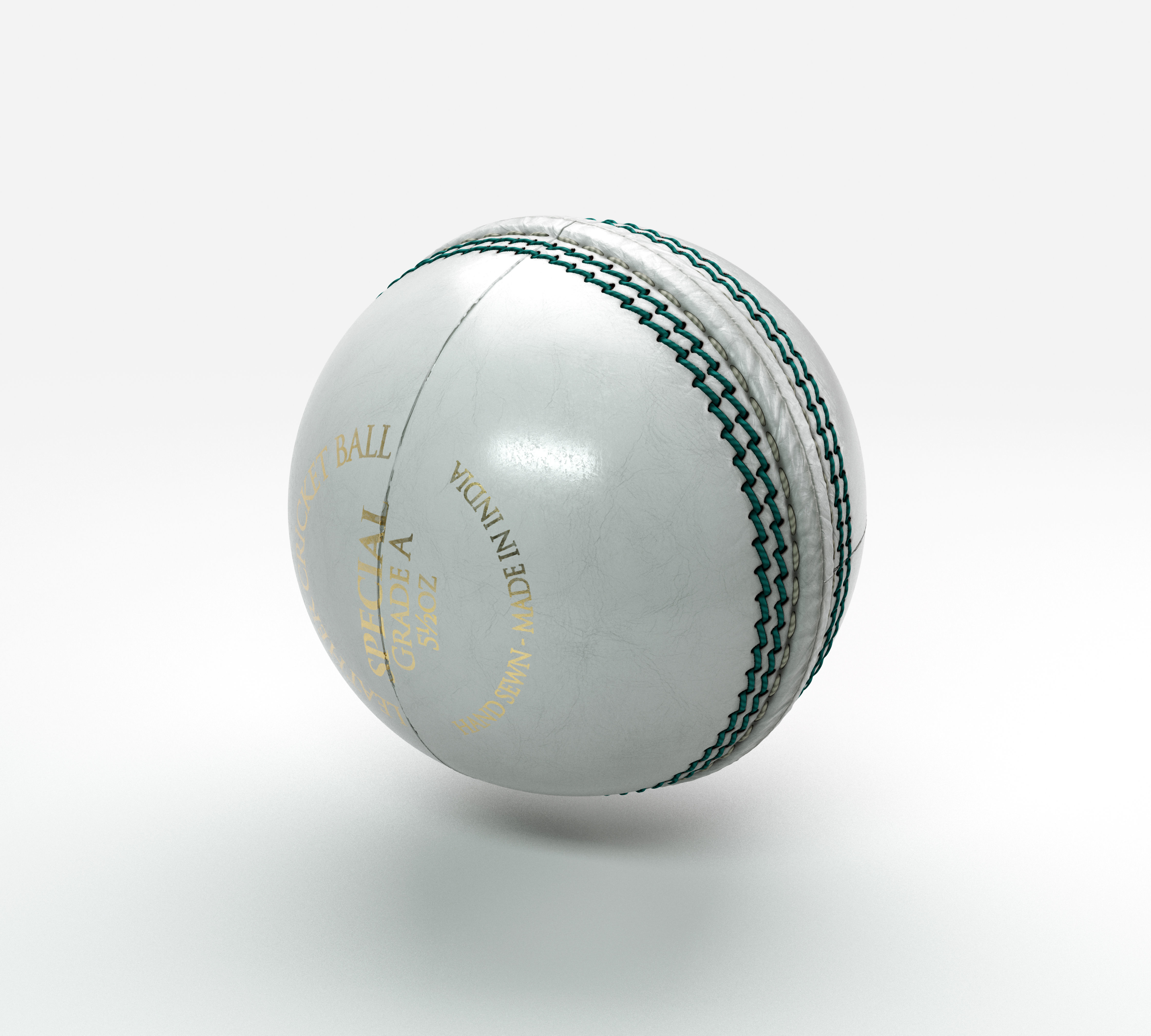 Cricket Ball White 3D model | CGTrader
