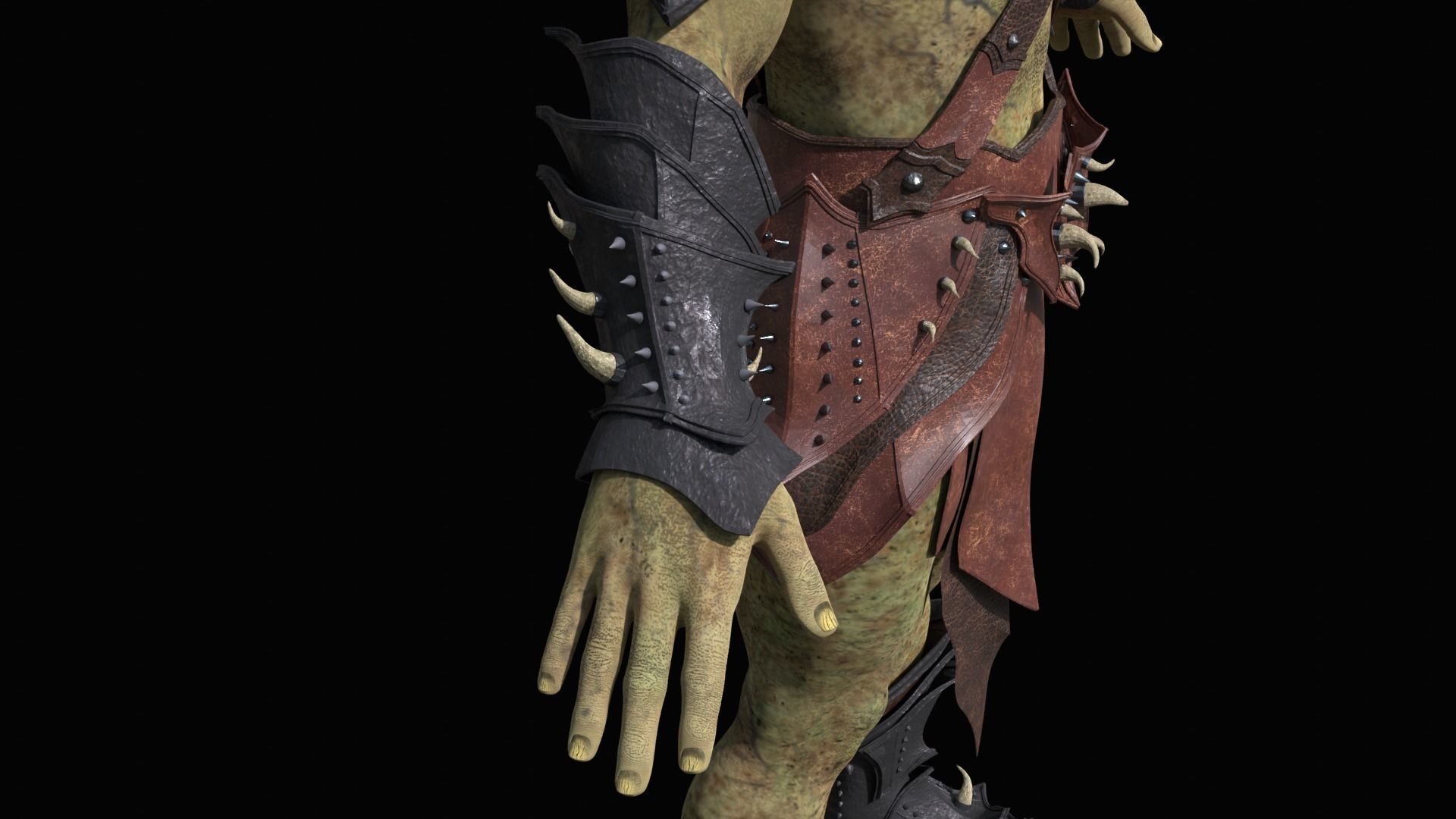 Orc Warrior 3D model | CGTrader