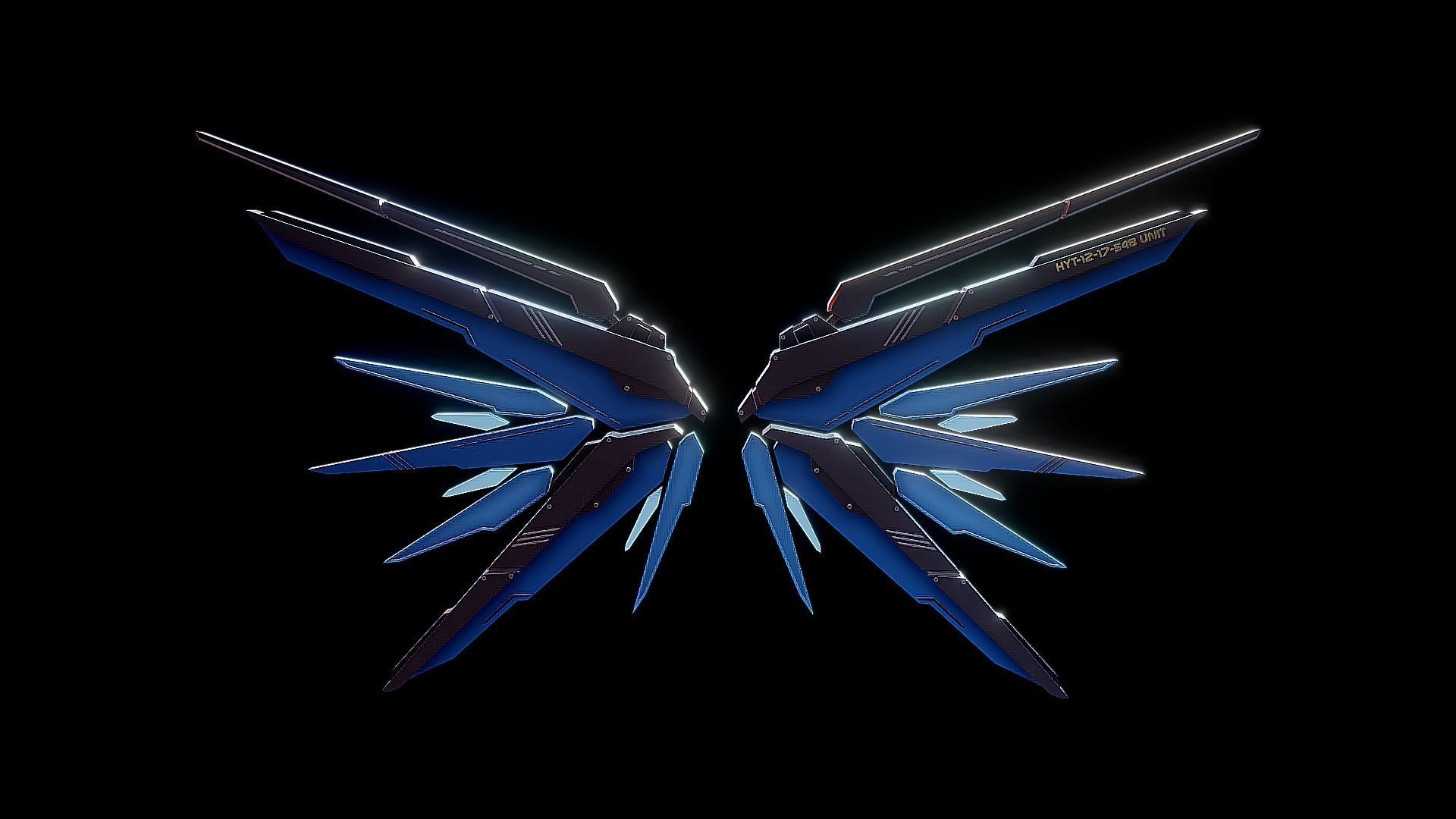 3D model Robot Wings VR / AR / low-poly | CGTrader