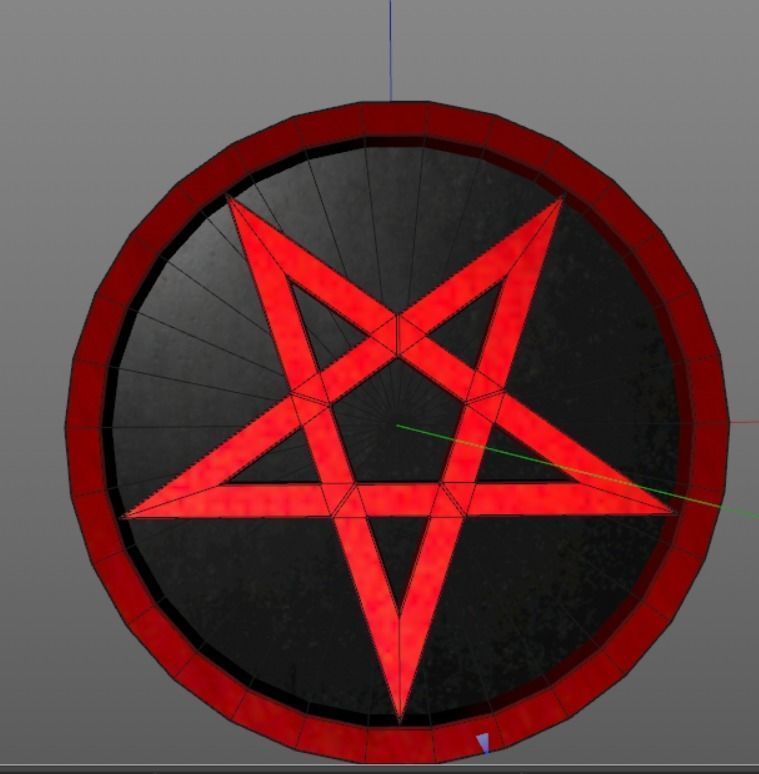 Satan Circle free VR / AR / low-poly 3D model | CGTrader