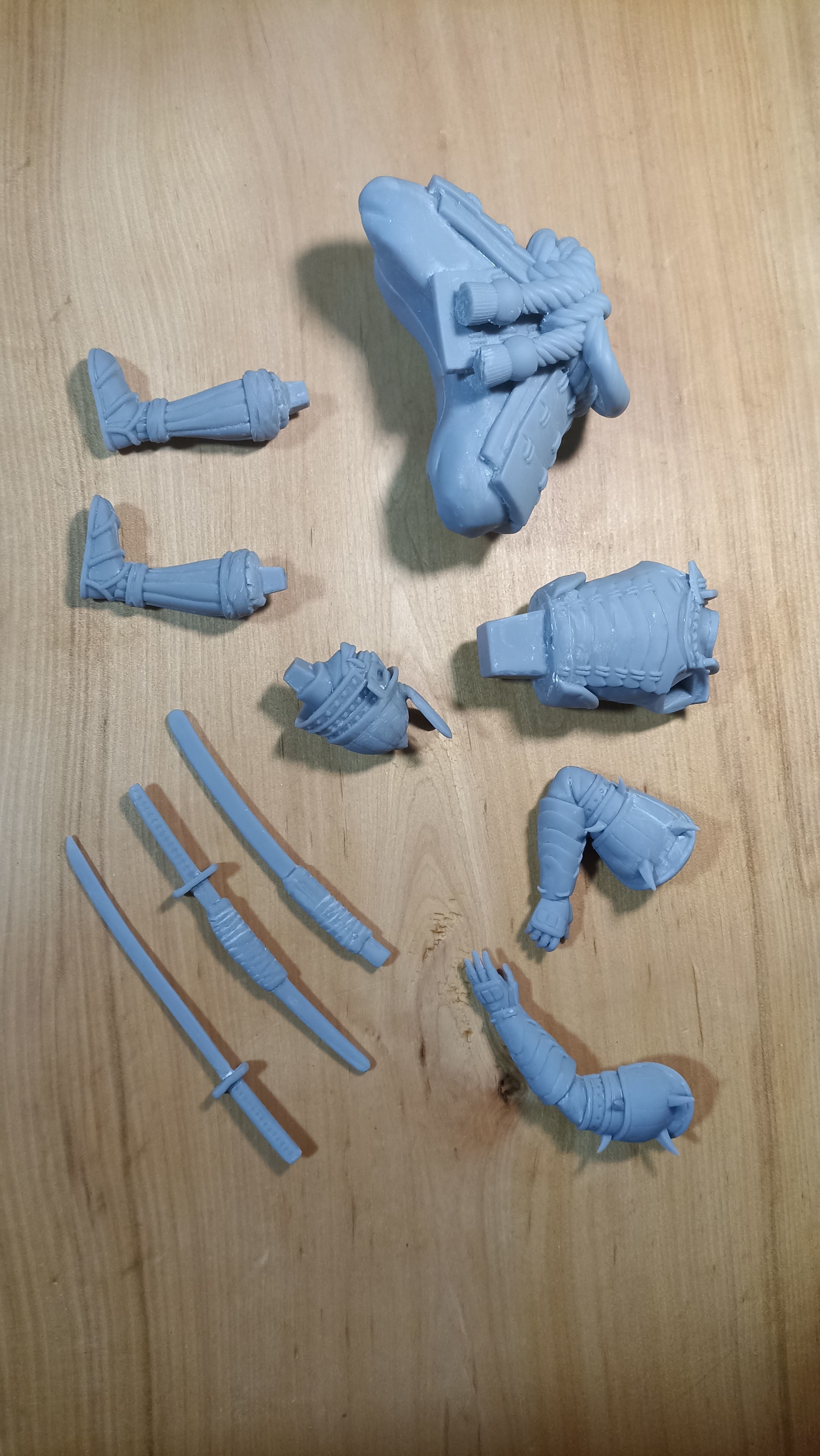 Samurai 3D model 3D printable | CGTrader