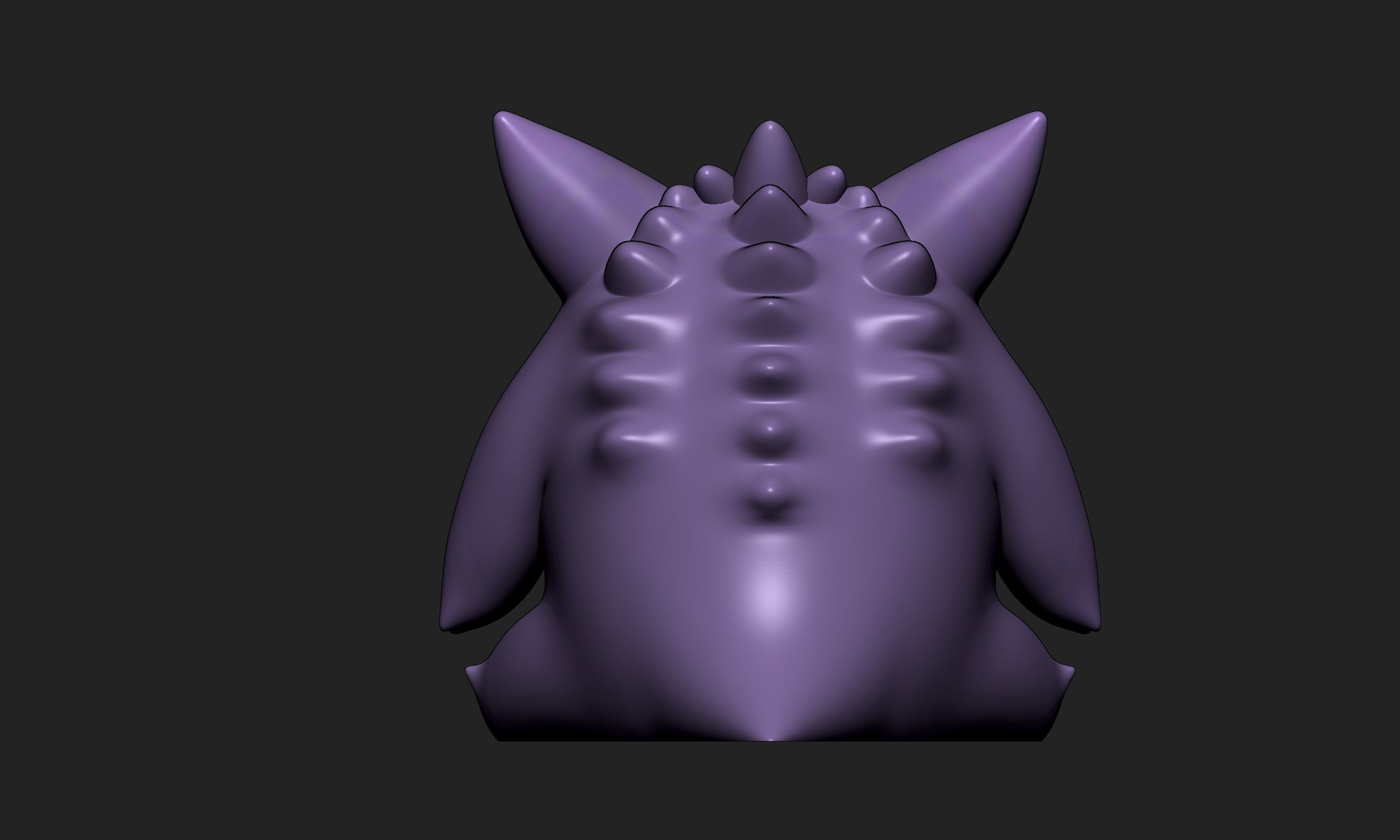 Pokemon - Ditto as Gengar free 3D model 3D printable | CGTrader