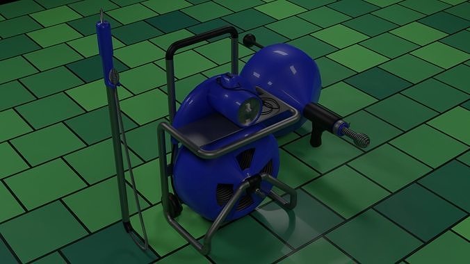 Drain Snakes free 3D model | CGTrader