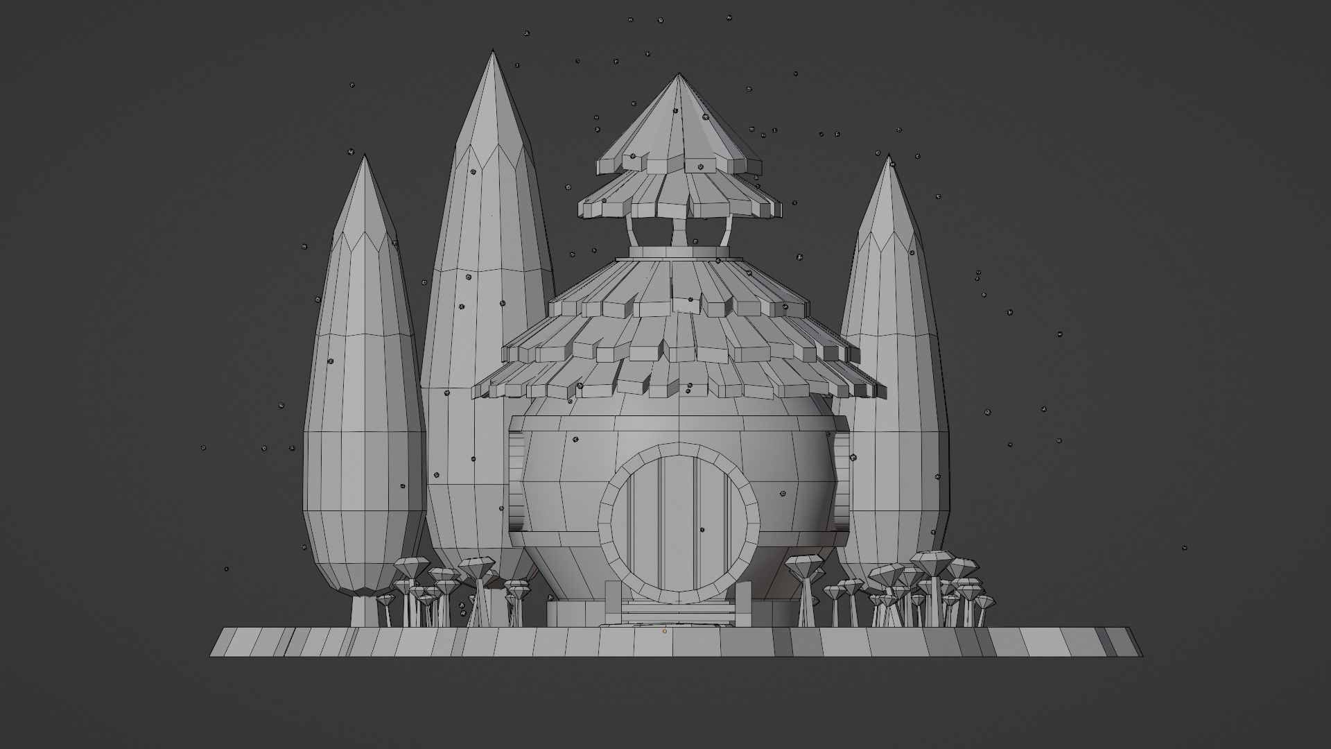 3D model Fairy House 004 VR / AR / low-poly | CGTrader