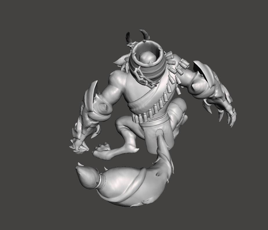Winterblessed Warwick 3D Model 3D model 3D printable | CGTrader