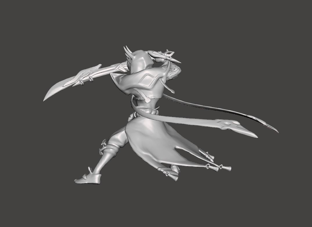 Inkshadow Master Yi 3D Model 3D model 3D printable | CGTrader