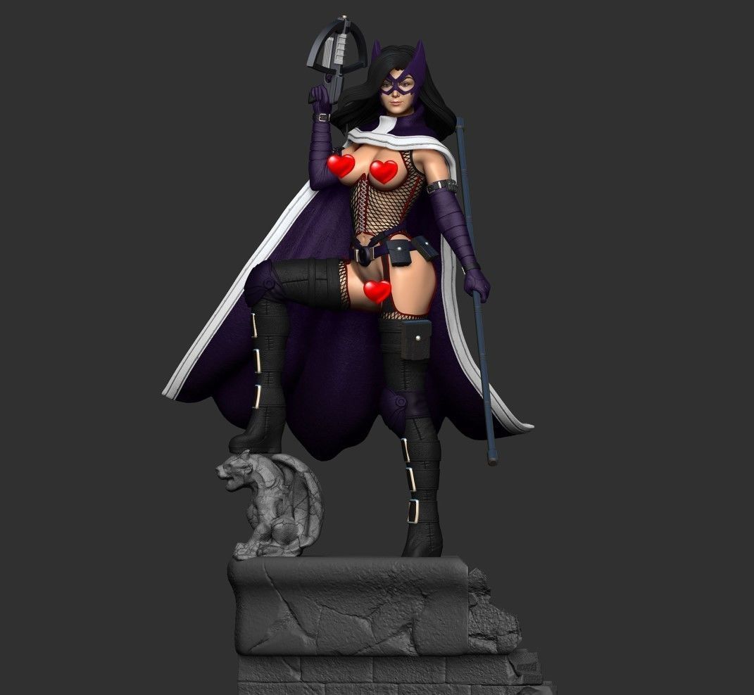 HUNTRESS DC 3D model 3D printable | CGTrader