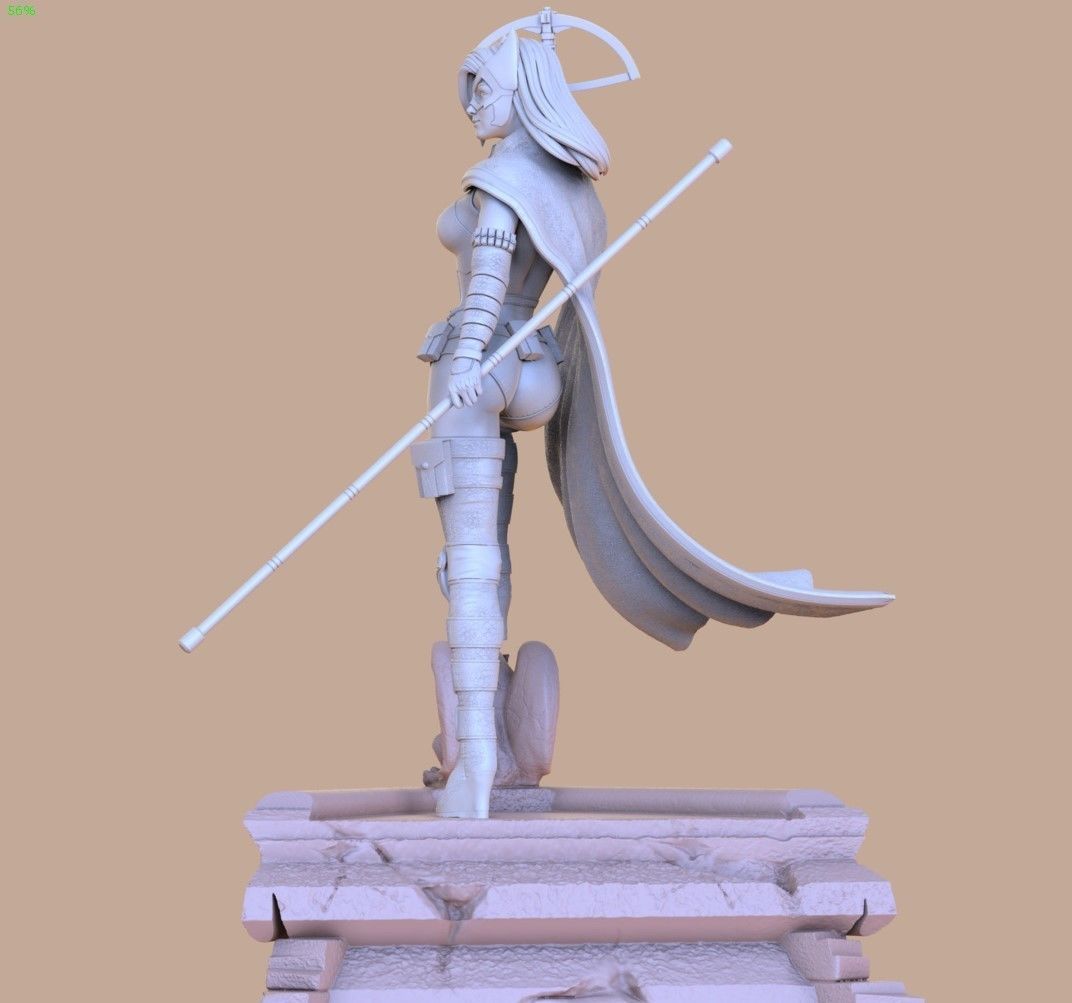 HUNTRESS DC 3D model 3D printable | CGTrader