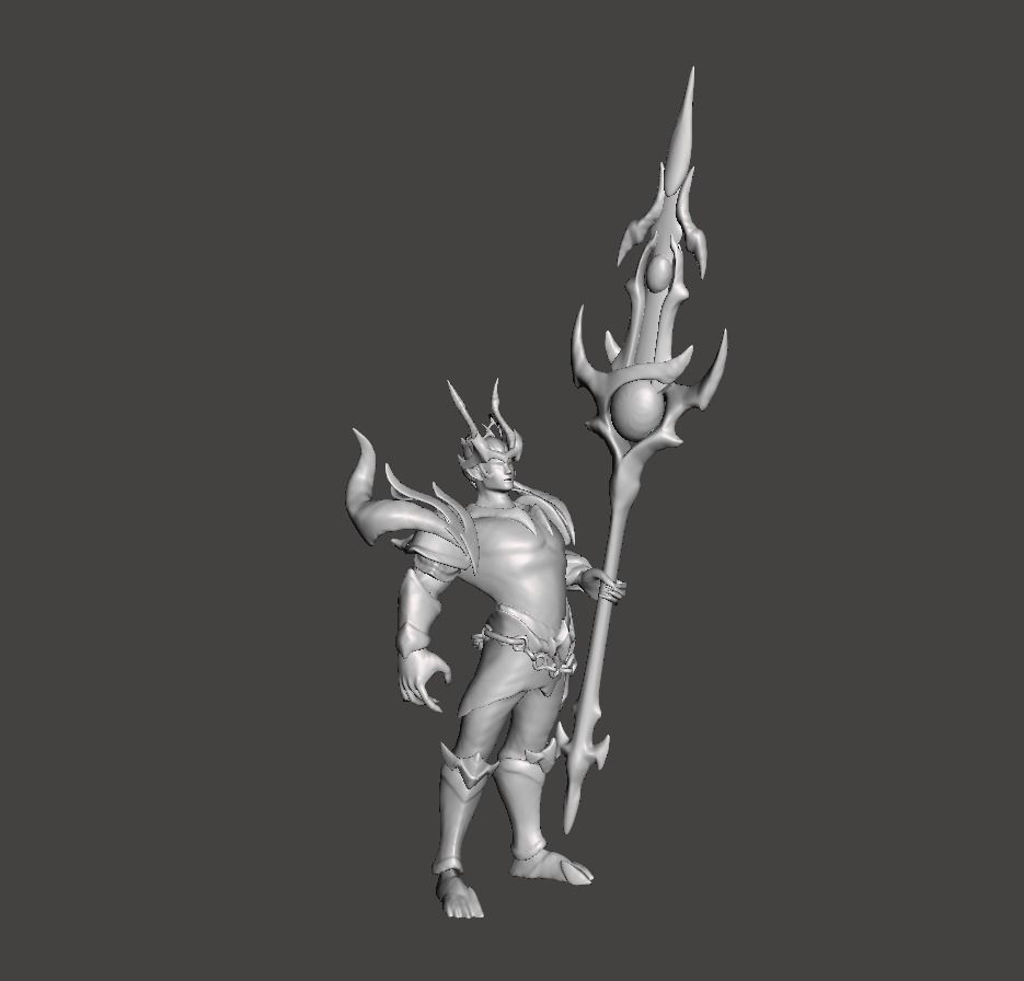 Nightbringer Jarvan IV 3D Model 3D model 3D printable | CGTrader