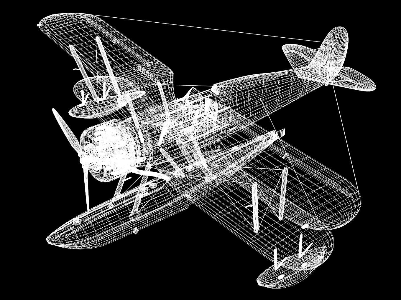 IMAM Ro44 3D model | CGTrader