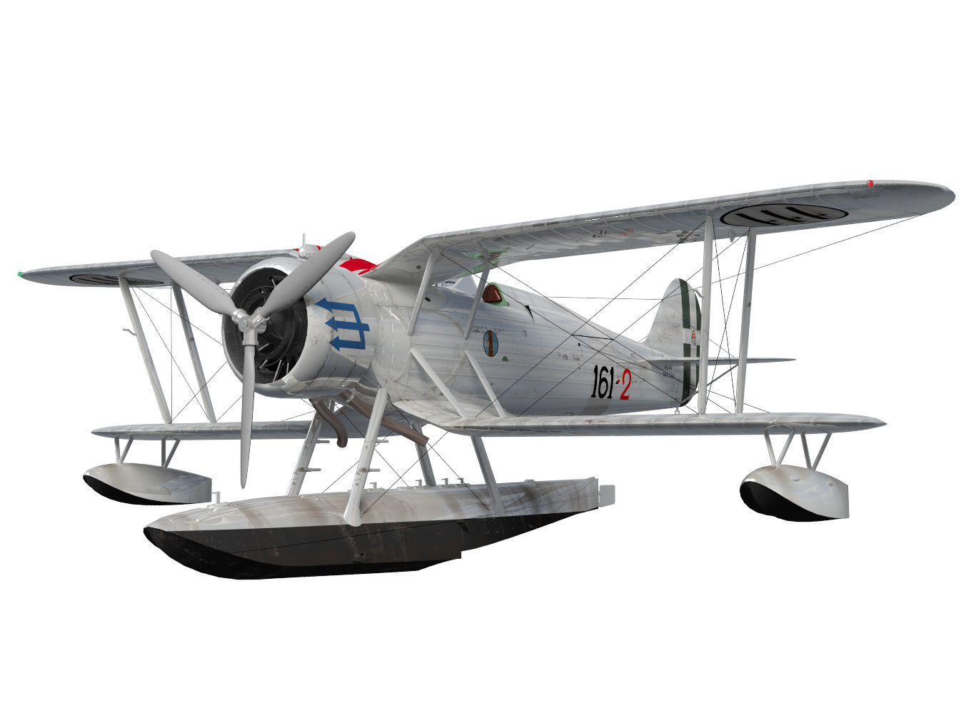 IMAM Ro44 3D model | CGTrader