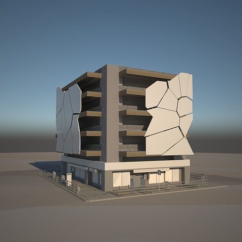 MODERN OFFICE BUILDING 3D model | CGTrader