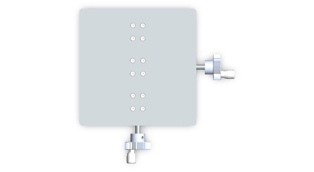 Custom Manual XY Table 3D model rigged | CGTrader
