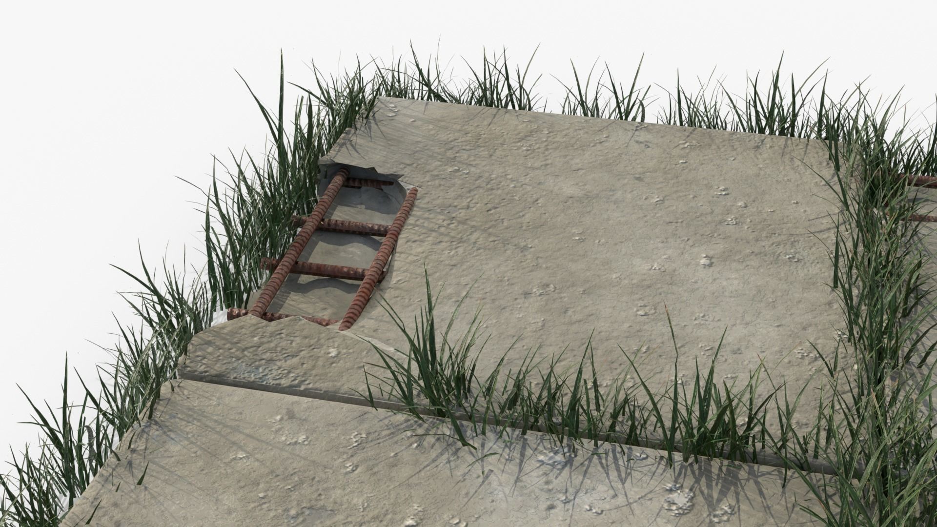 3D model Concrete Slabs VR / AR / low-poly | CGTrader