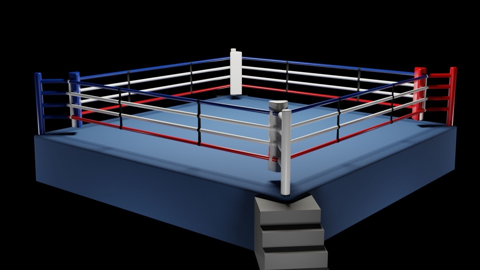 Boxing ring 3D model | CGTrader