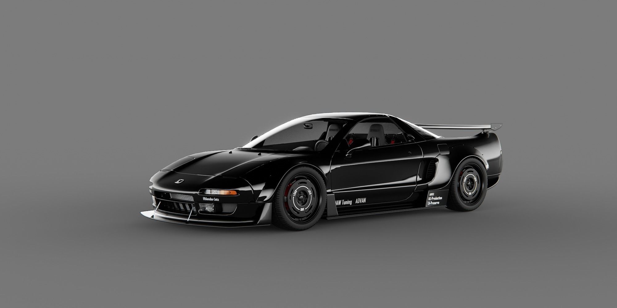 Honda NSX NA1 Tuning Version 3D model | CGTrader