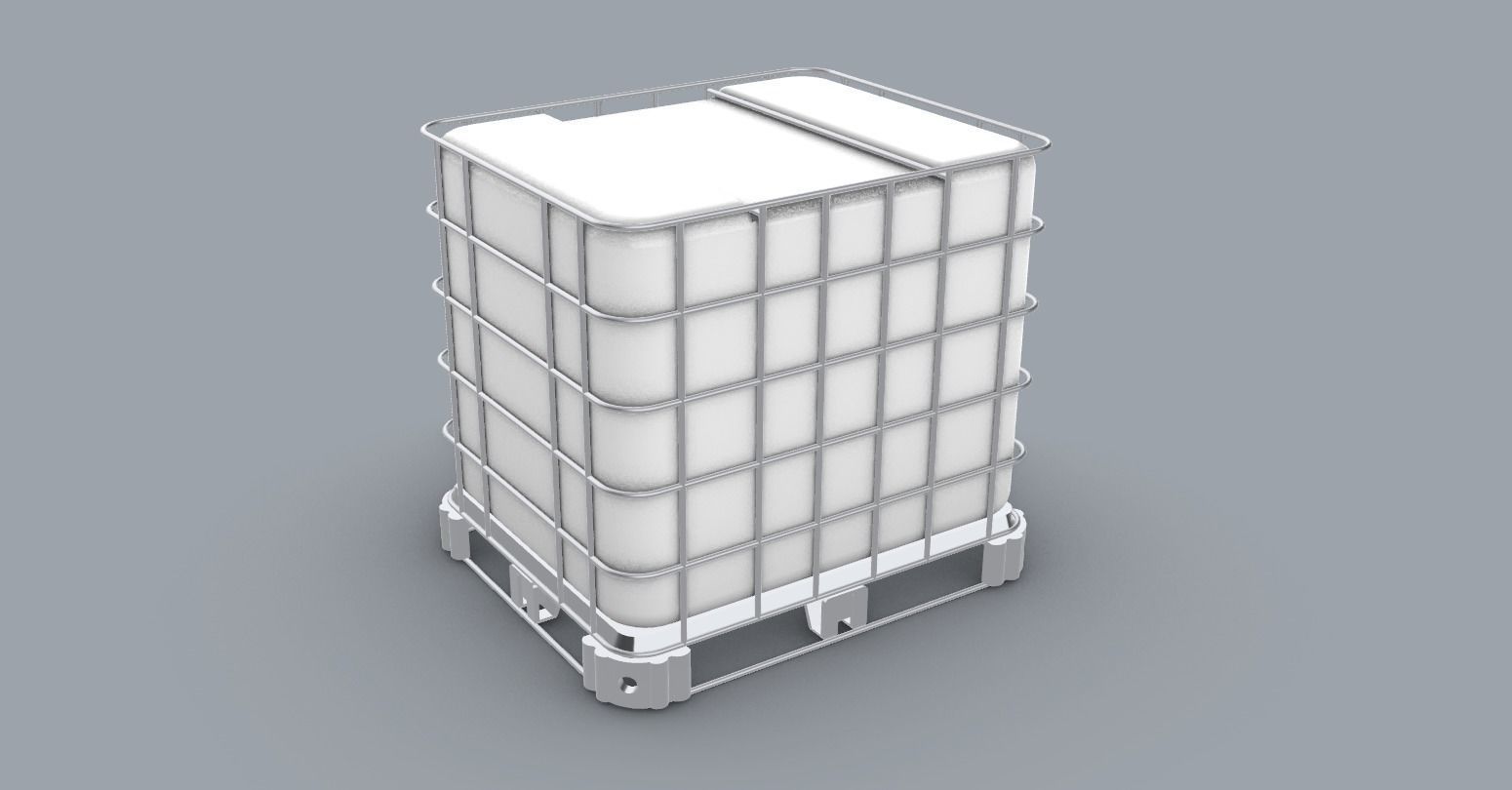 3D model IBC Container VR / AR / low-poly | CGTrader