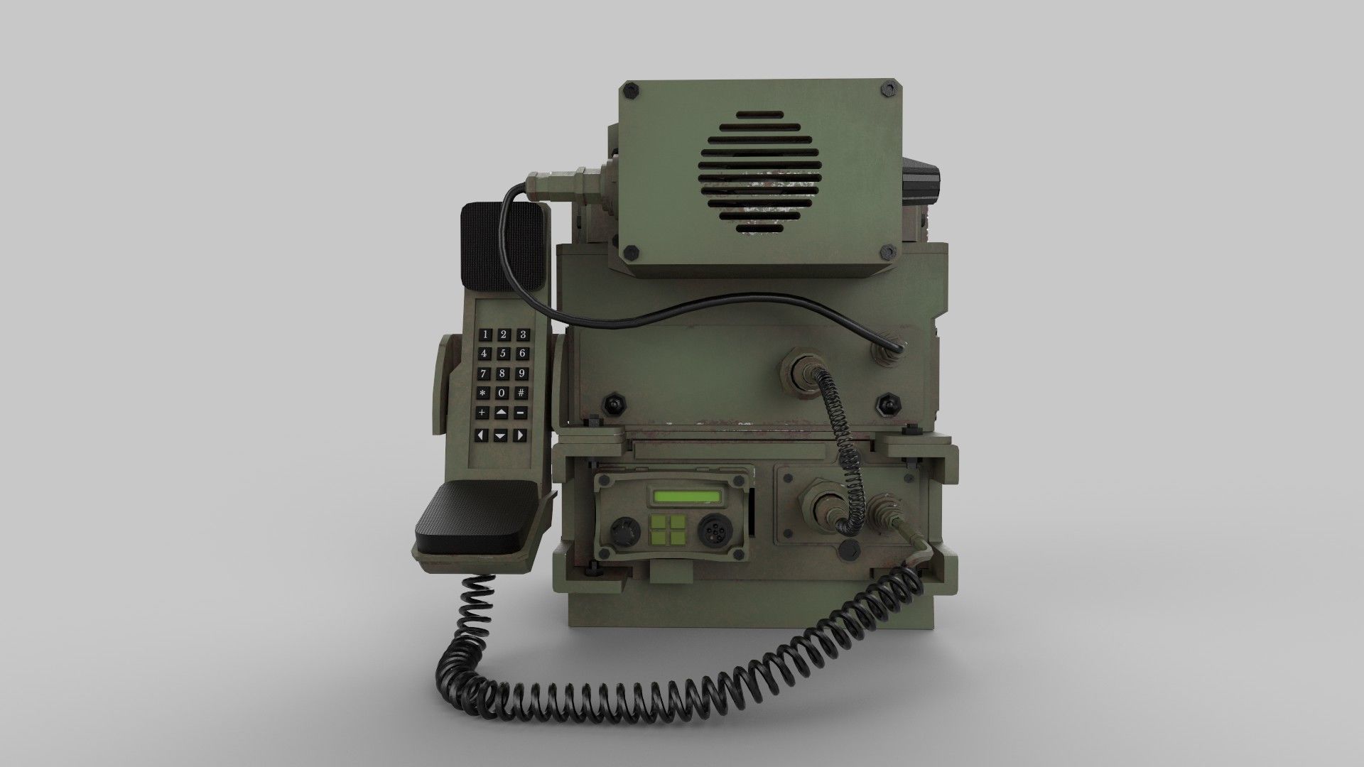 Military Radio 3D model | CGTrader