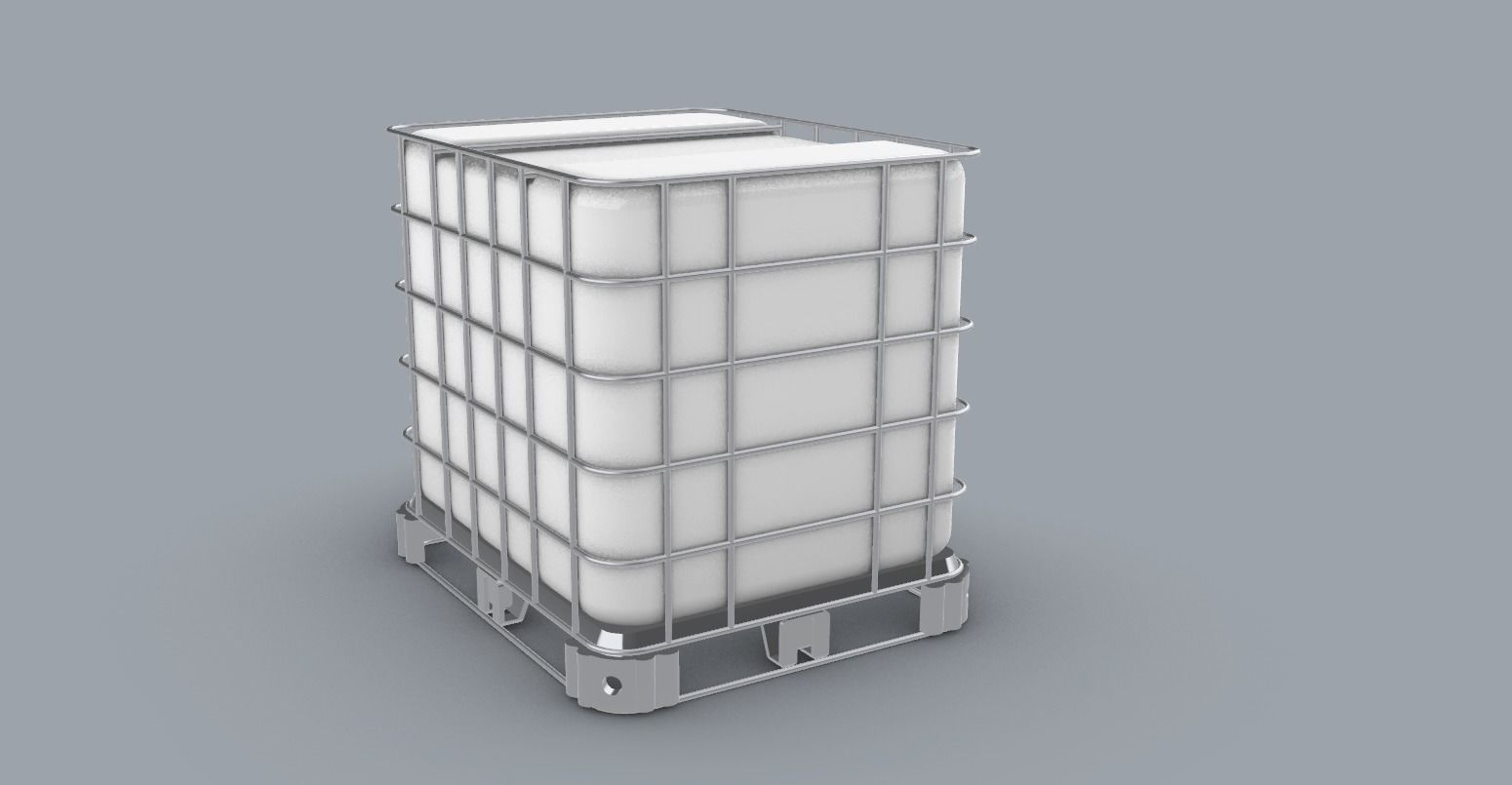 IBC Container PM 3D model 3D printable | CGTrader