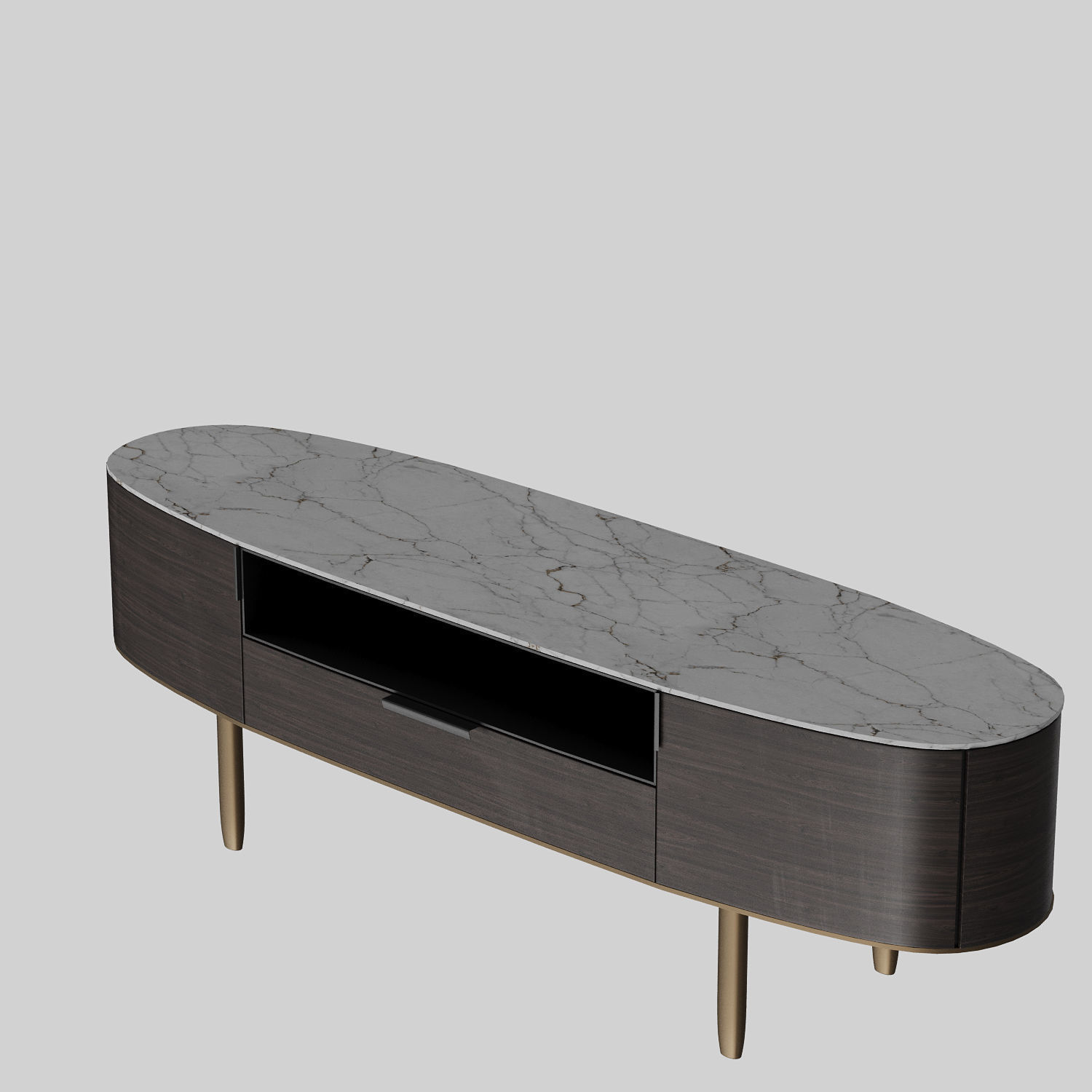 Poliform sideboard SYMPHONY 3D model | CGTrader