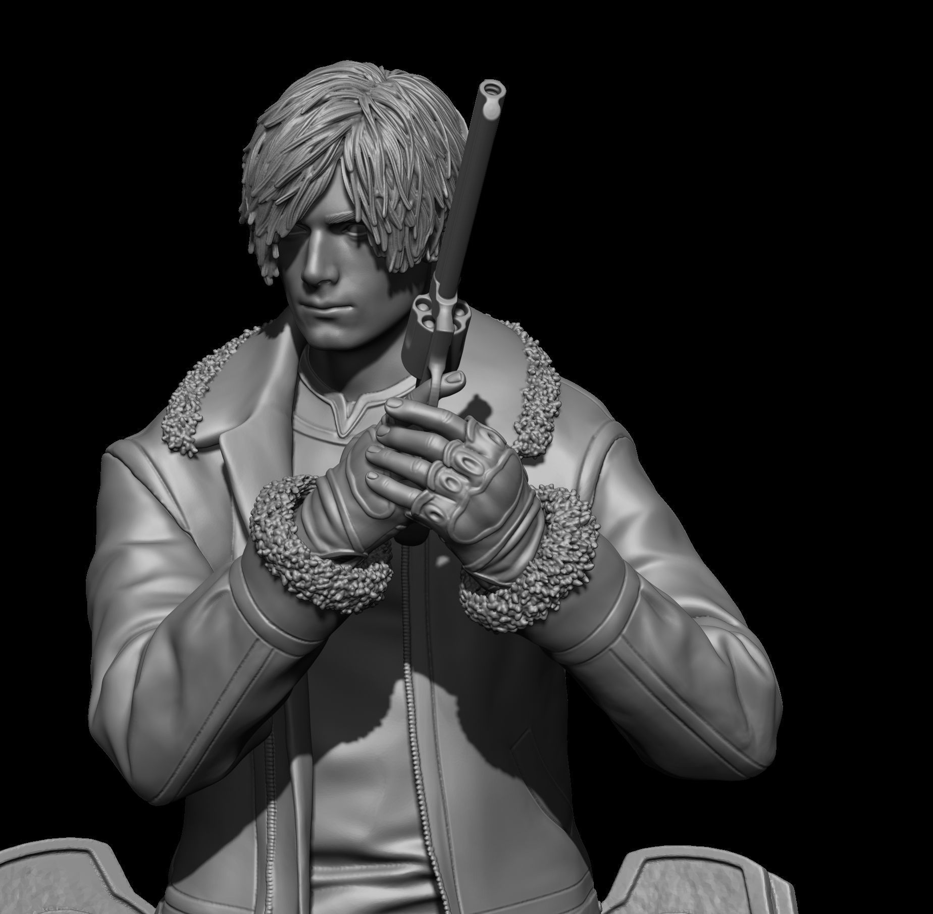 Leon S Kennedy 3D model 3D printable | CGTrader