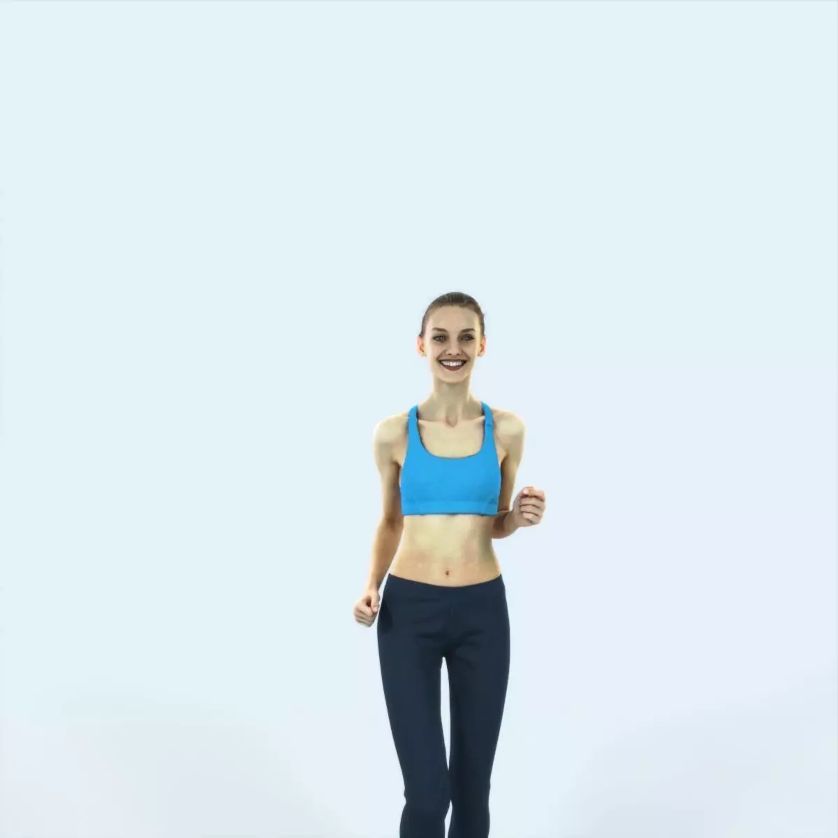 3D model Beauty 03F Jogging Sports Running Woman VR / AR / low-poly ...