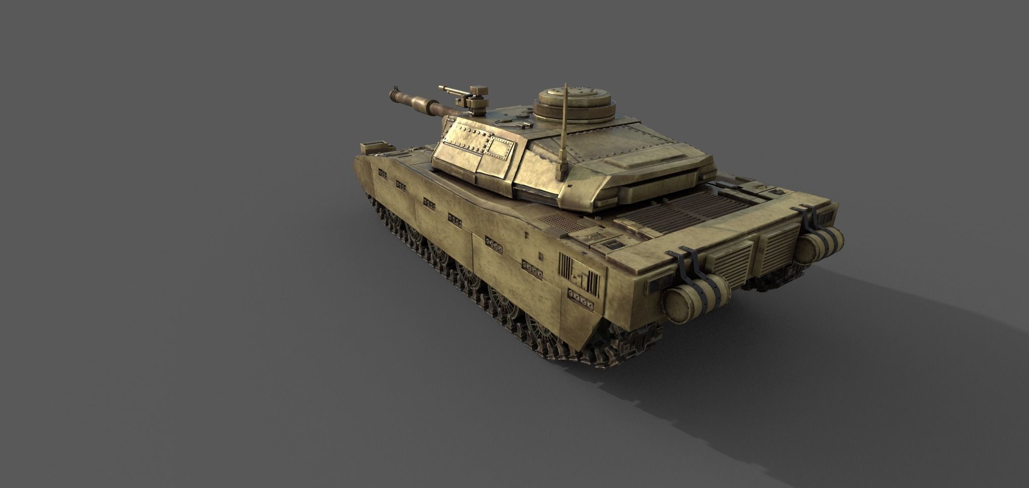tank M1 A2 3D model | CGTrader