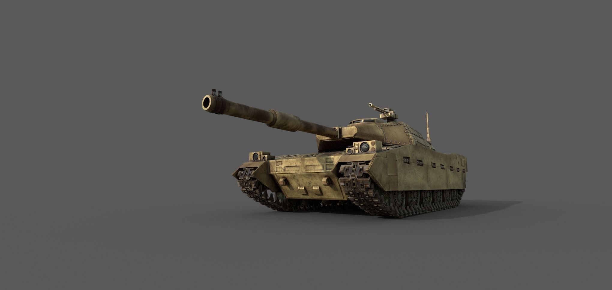 tank M1 A2 3D model | CGTrader