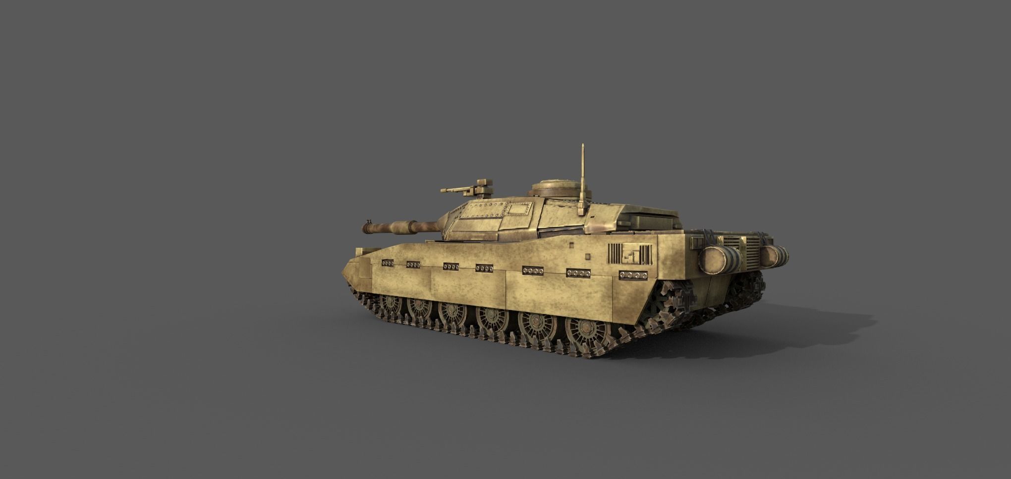 tank M1 A2 3D model | CGTrader