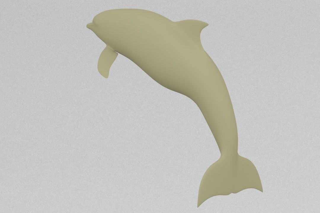 Dolphin 3D model 3D printable | CGTrader