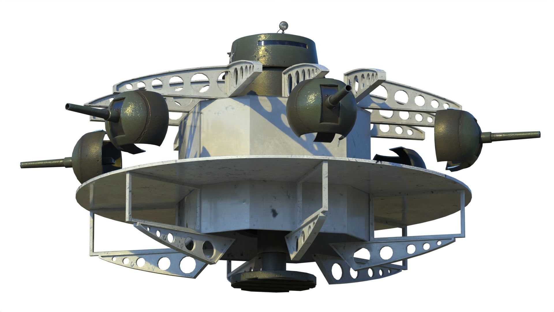 Wallace Leaping Tank 3D model | CGTrader