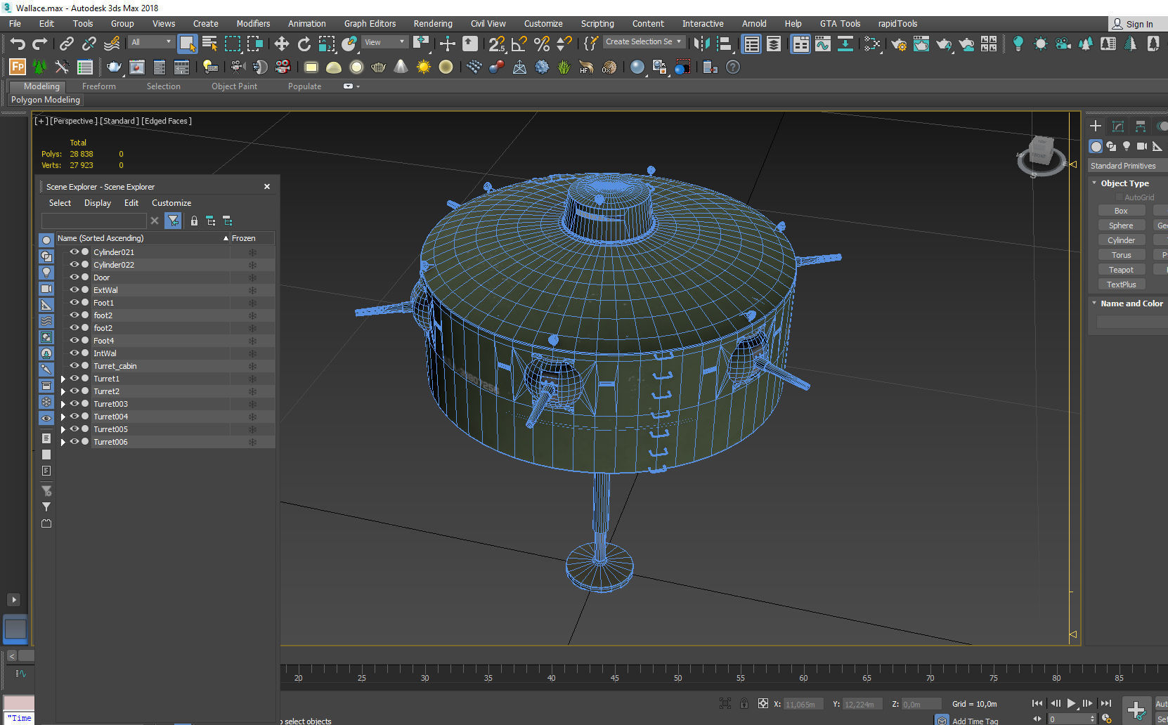 Wallace Leaping Tank 3D model | CGTrader