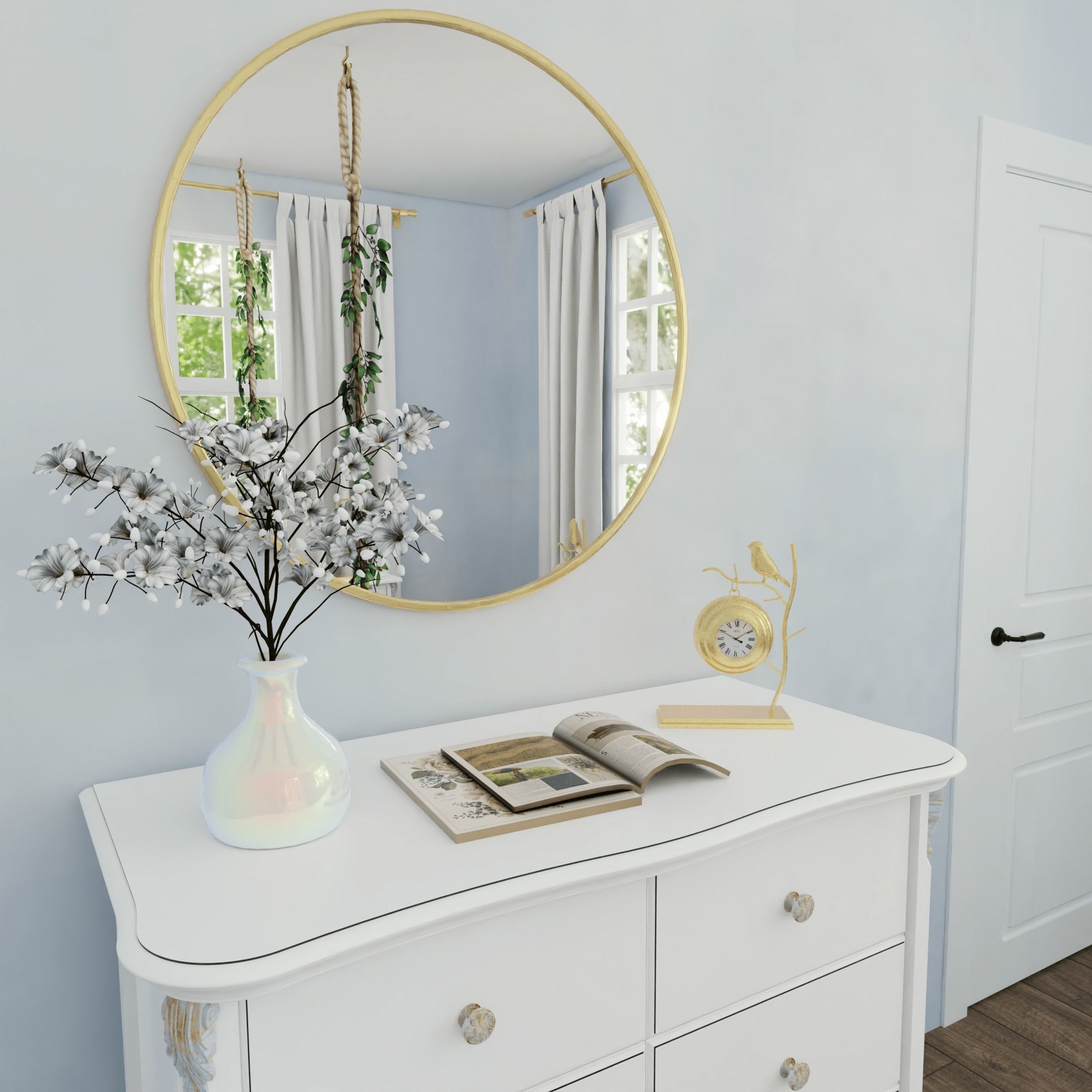 In The Sky Bedroom Blender Scene 3D model | CGTrader