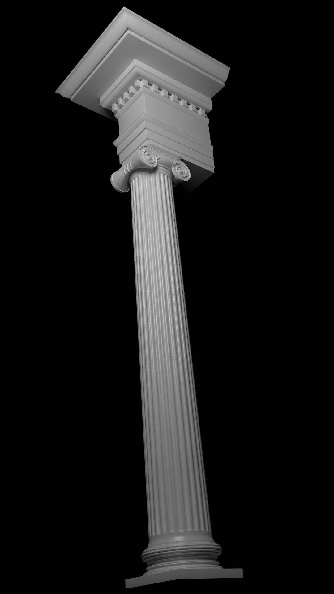 Roman Architectural Pillar Orders 3D Model Collection | CGTrader