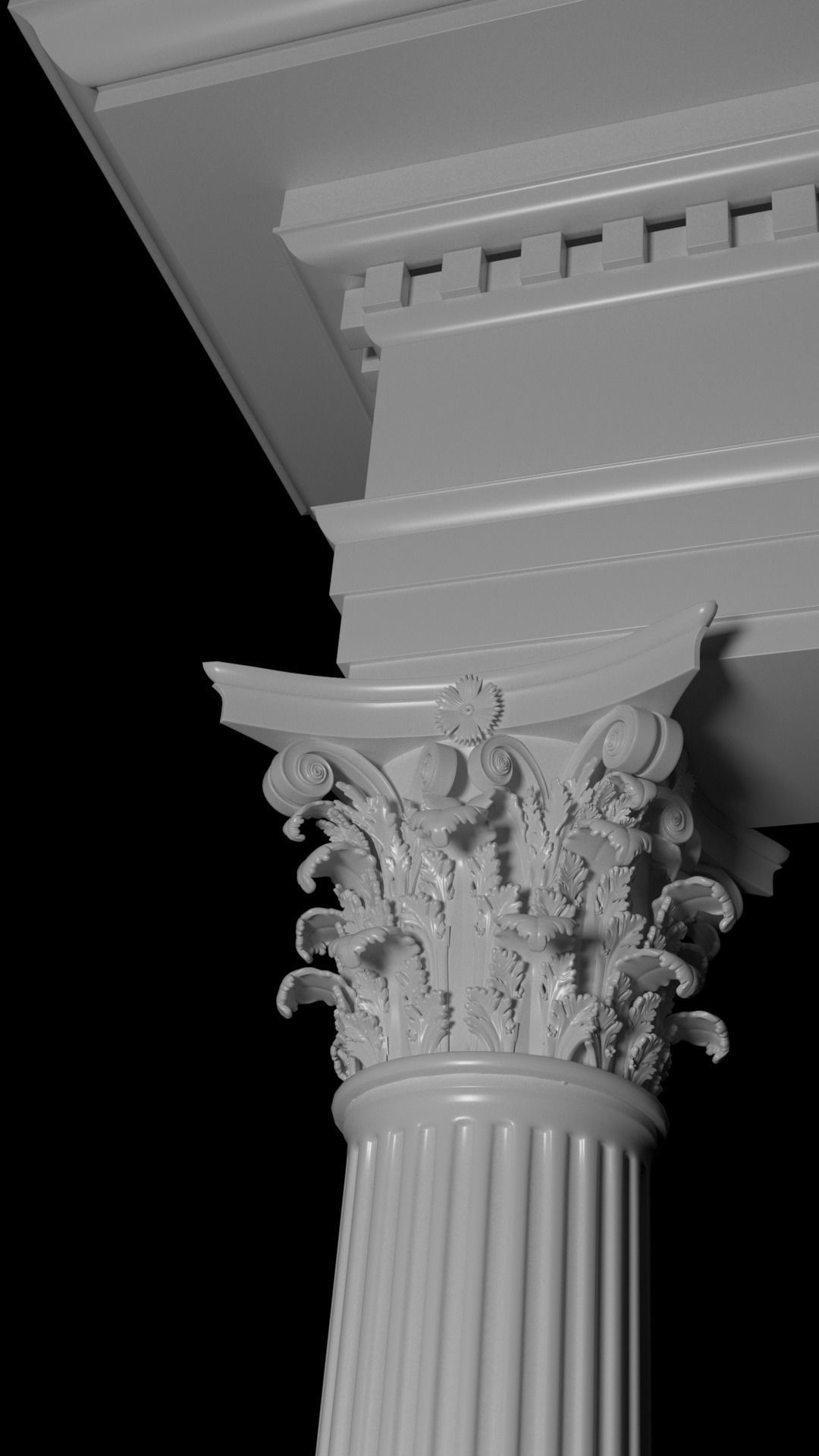 Roman Architectural Pillar Orders 3D Model Collection | CGTrader