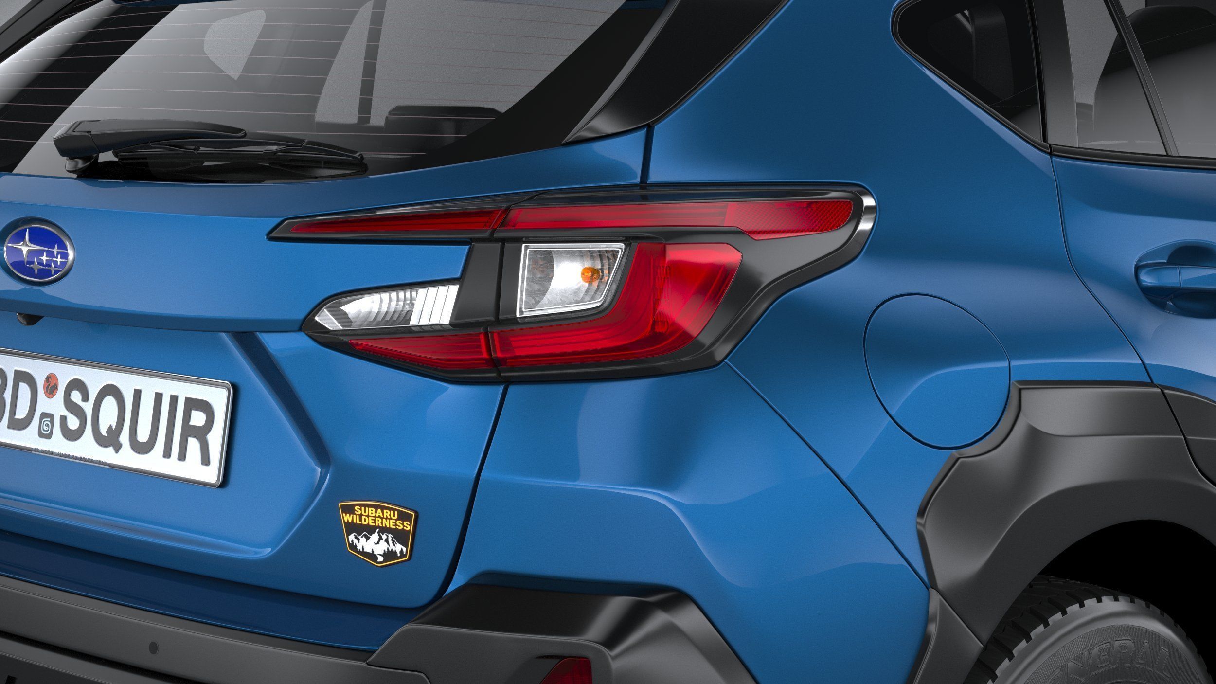Subaru Crosstrek Wilderness 2024 3D model | CGTrader