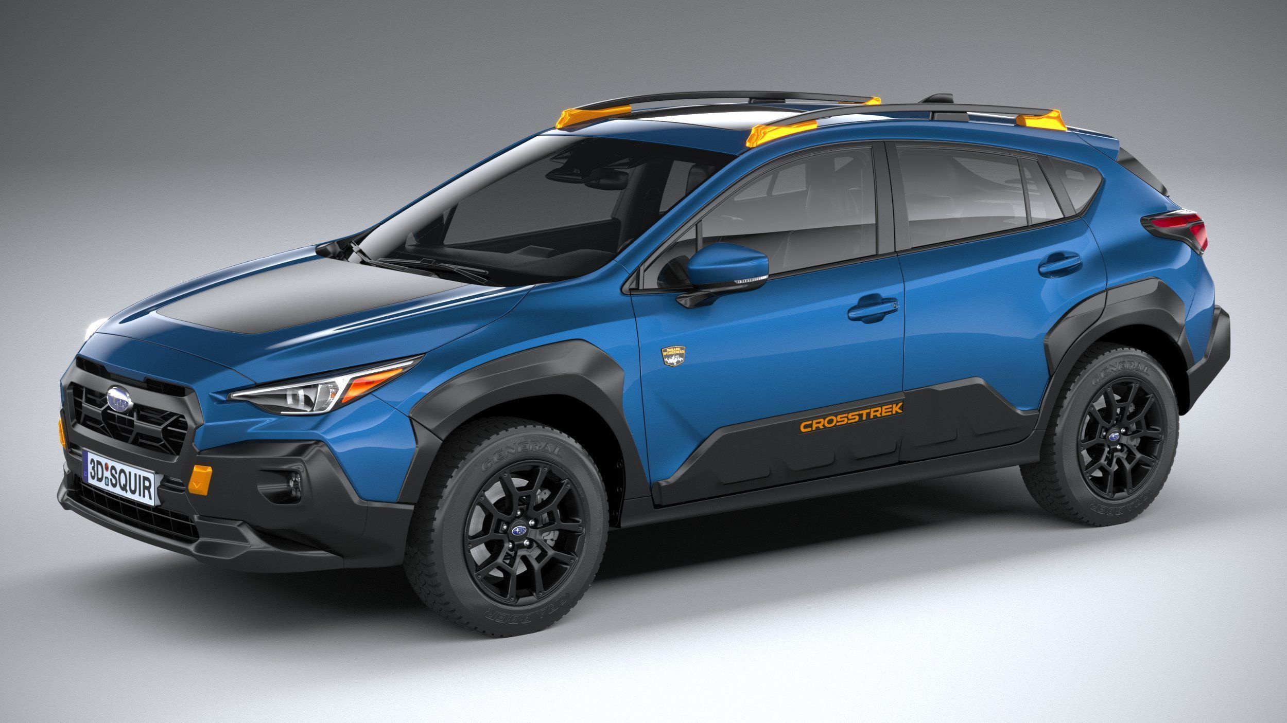 Subaru Crosstrek Wilderness 2024 3D model | CGTrader