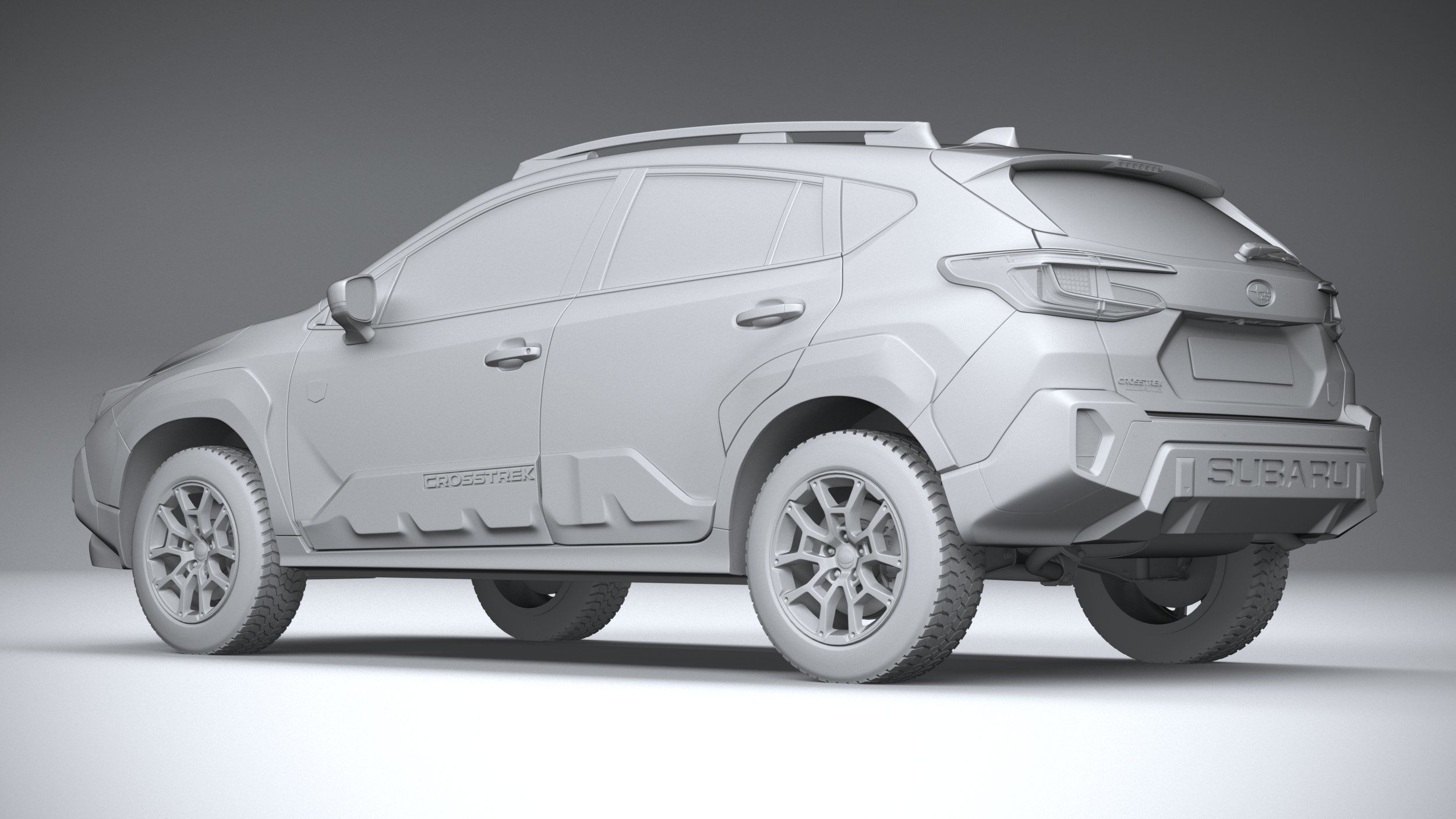 Subaru Crosstrek Wilderness 2024 3D model | CGTrader