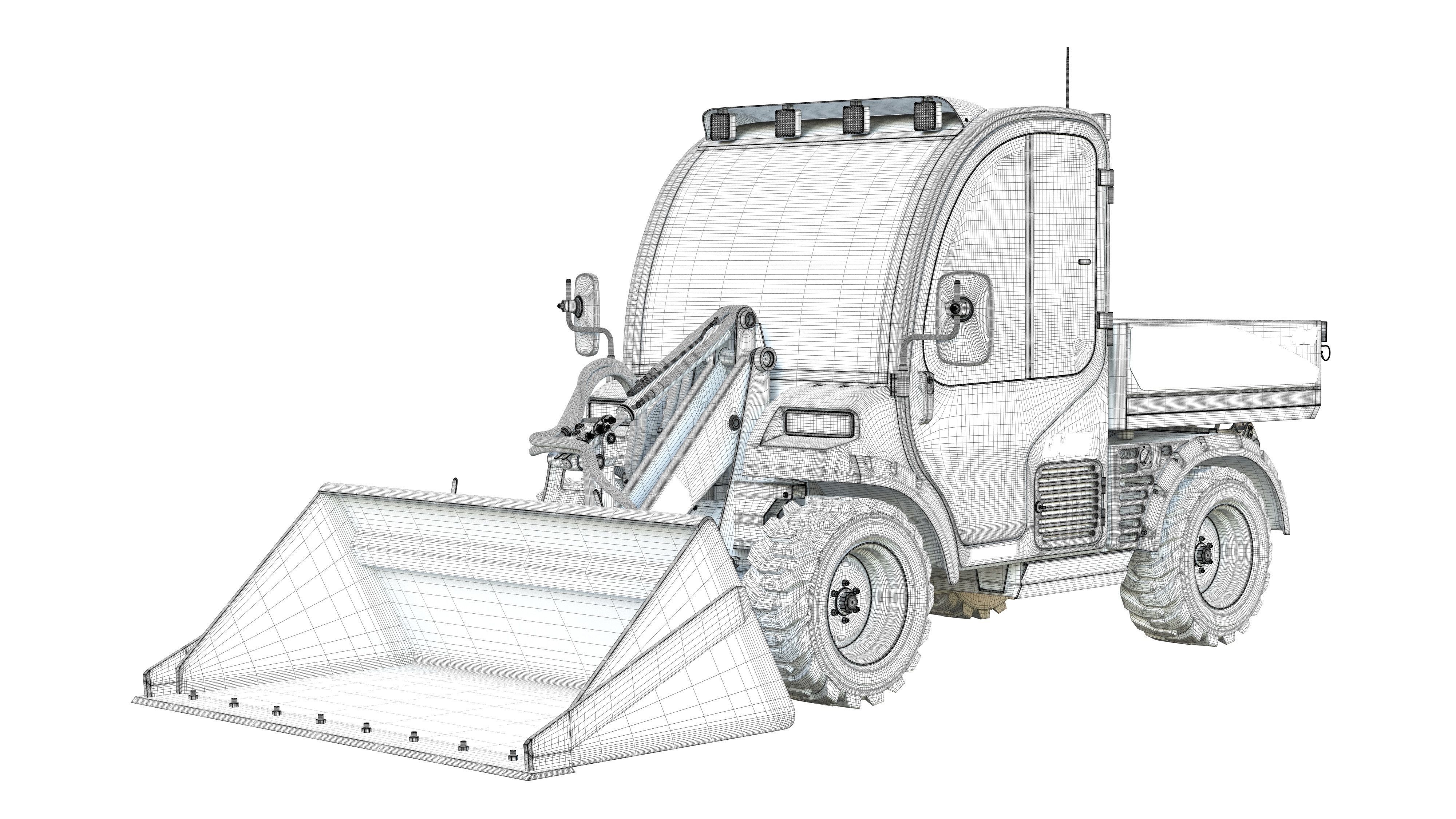 UW56 - Toolcat Utility Work Machine - Bucket 3D model | CGTrader