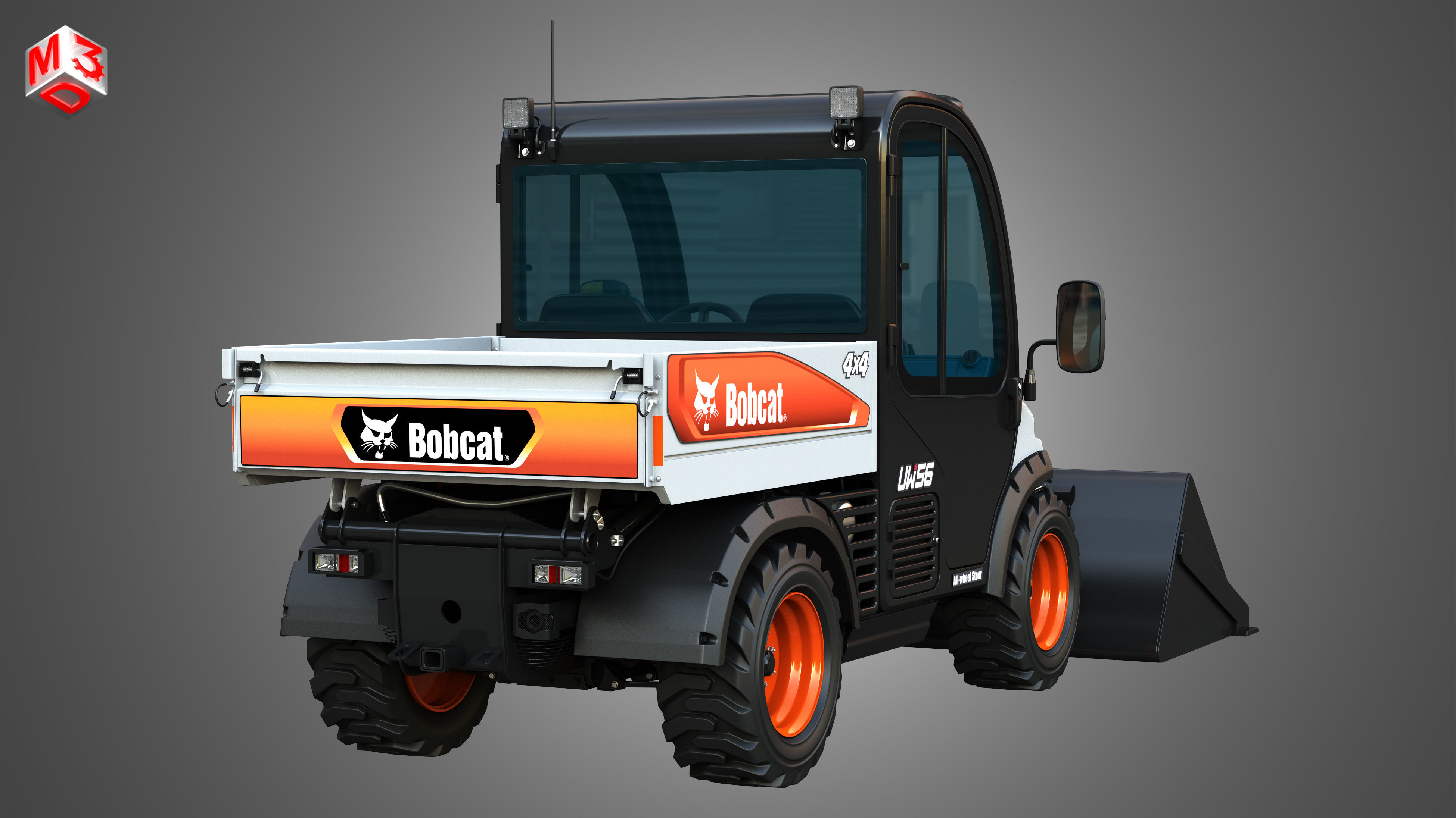 UW56 - Toolcat Utility Work Machine - Bucket 3D model | CGTrader