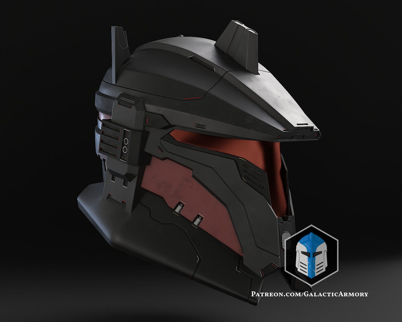 Moff Gideon Spartan Helmet - 3D Print Files 3D model 3D printable ...
