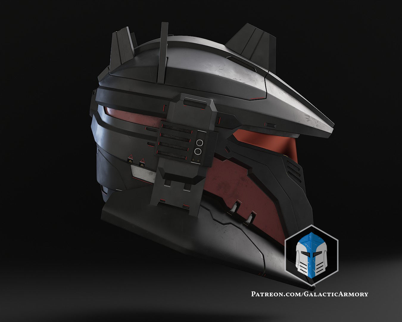 Moff Gideon Spartan Helmet - 3D Print Files 3D model 3D printable ...